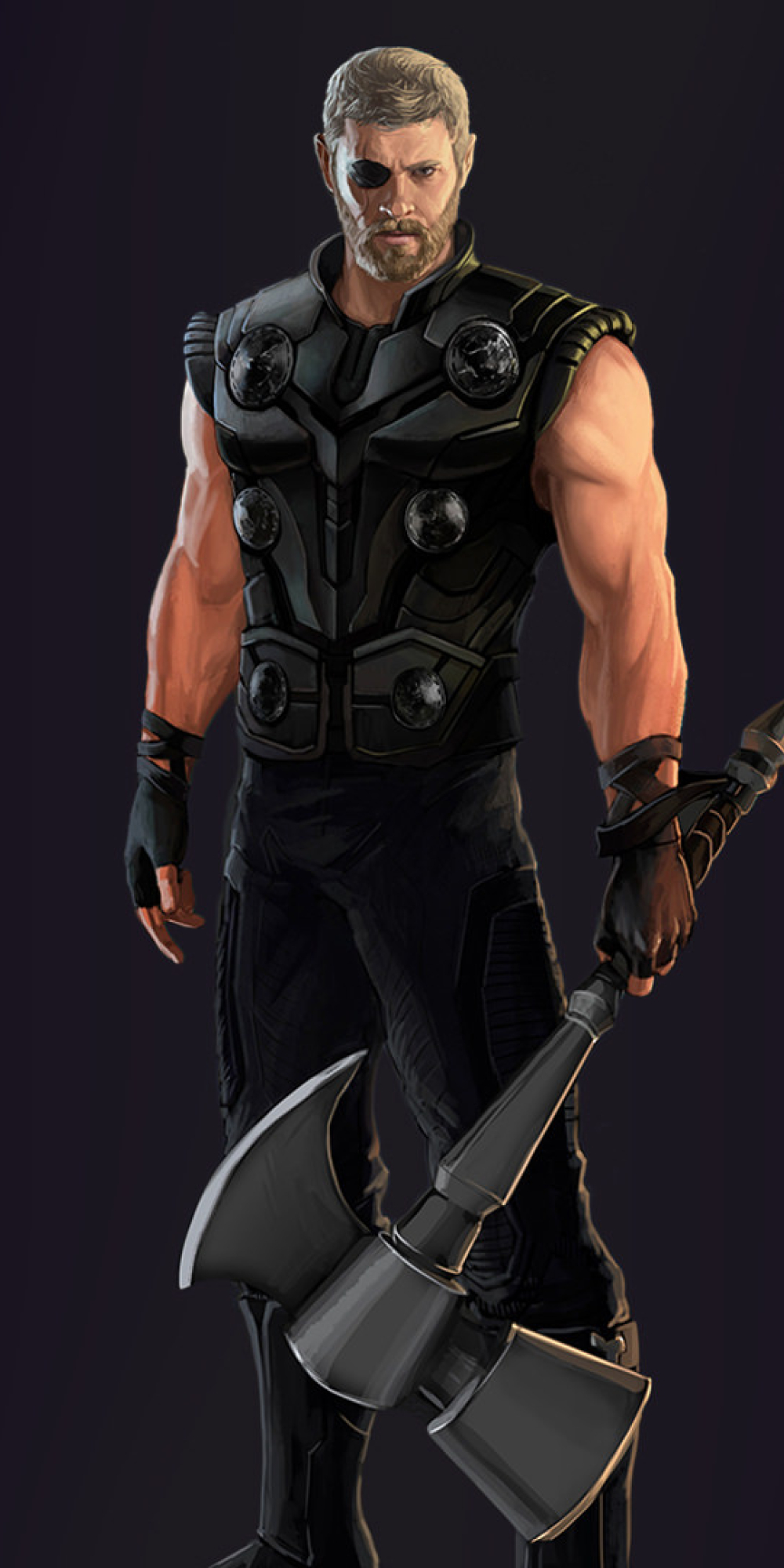 1000x2000 Resolution Thor Avengers Infinity War Artwork 1000x2000 ...
