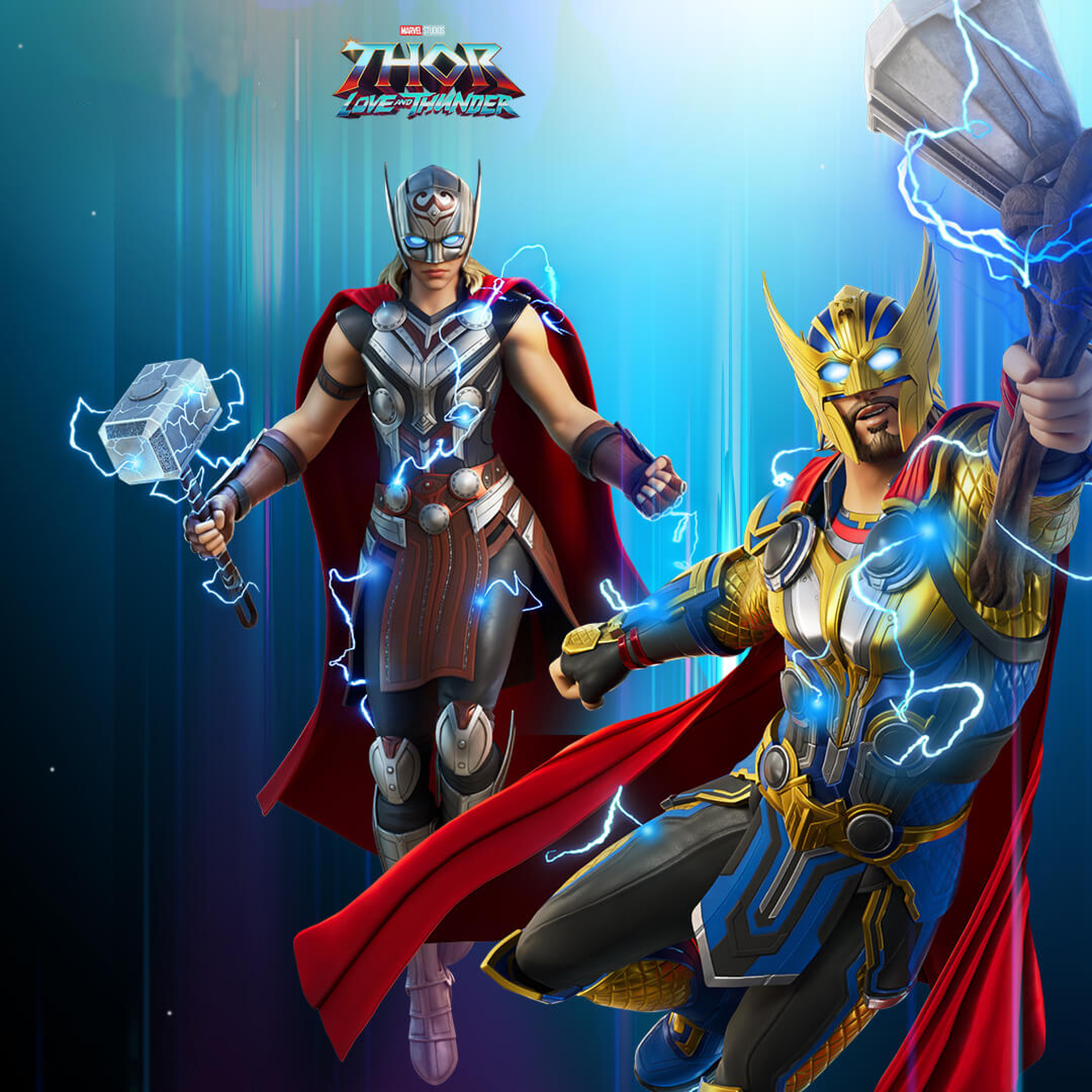 3840x3840 Resolution Thor Love and Thunder Fortnite 3840x3840 ...