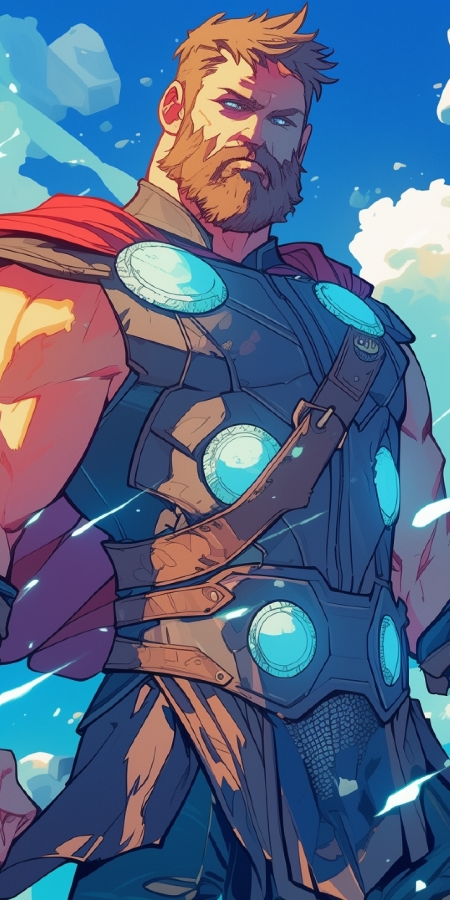 1440x2880 Resolution Thor Marvel Comics 2K24 Digital 1440x2880 ...