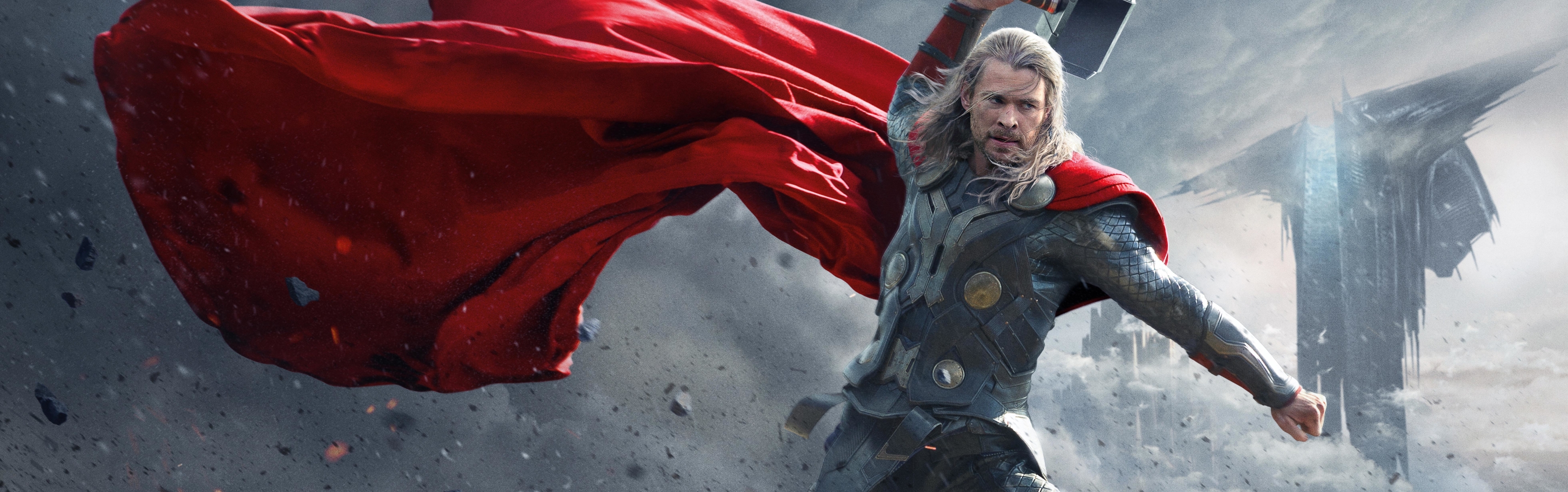 3440x1080 Thor The Dark World 8K 3440x1080 Resolution Wallpaper, HD ...