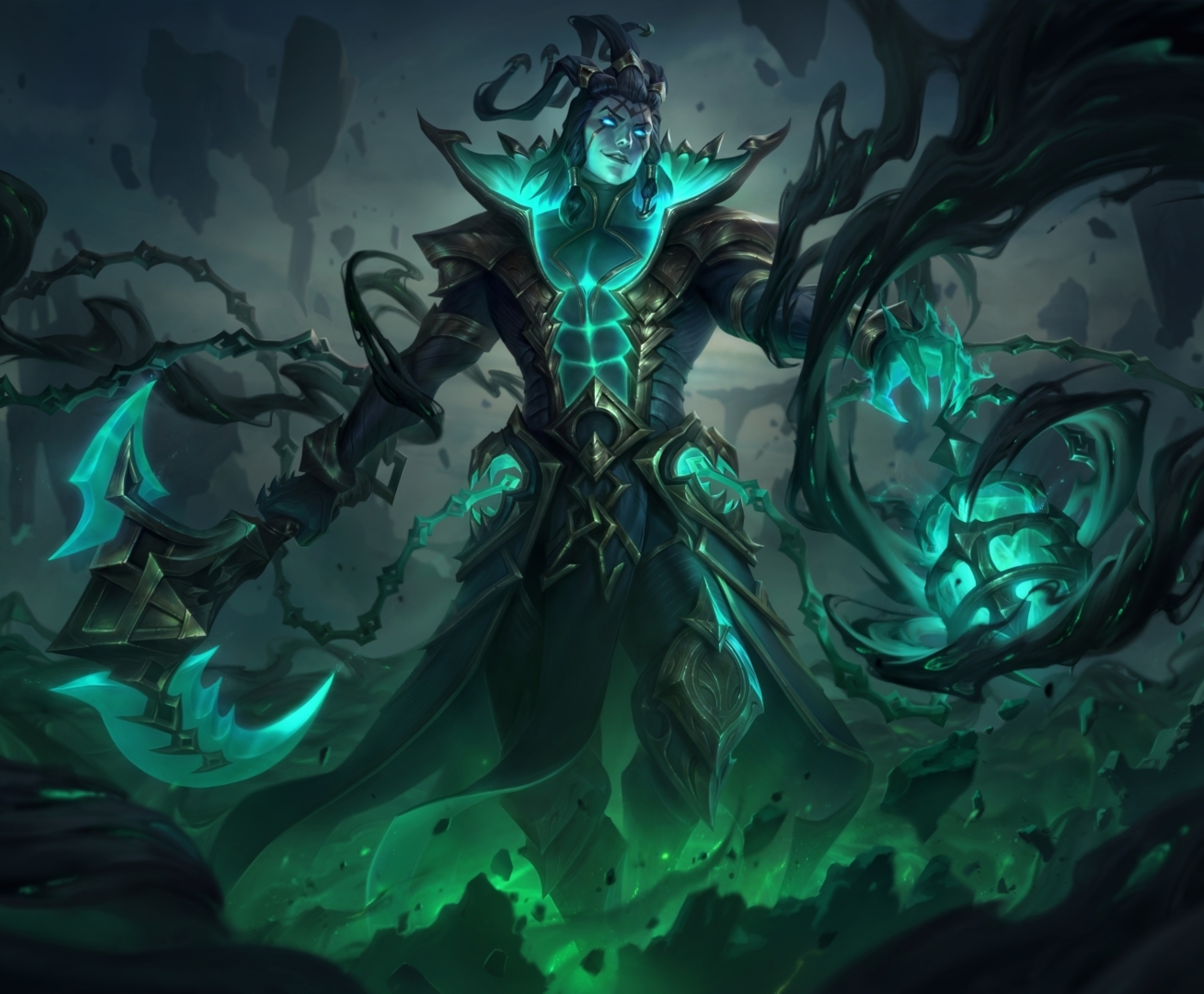 2520x2080 Resolution Thresh League Of Legends Digital Art 2520x2080 ...