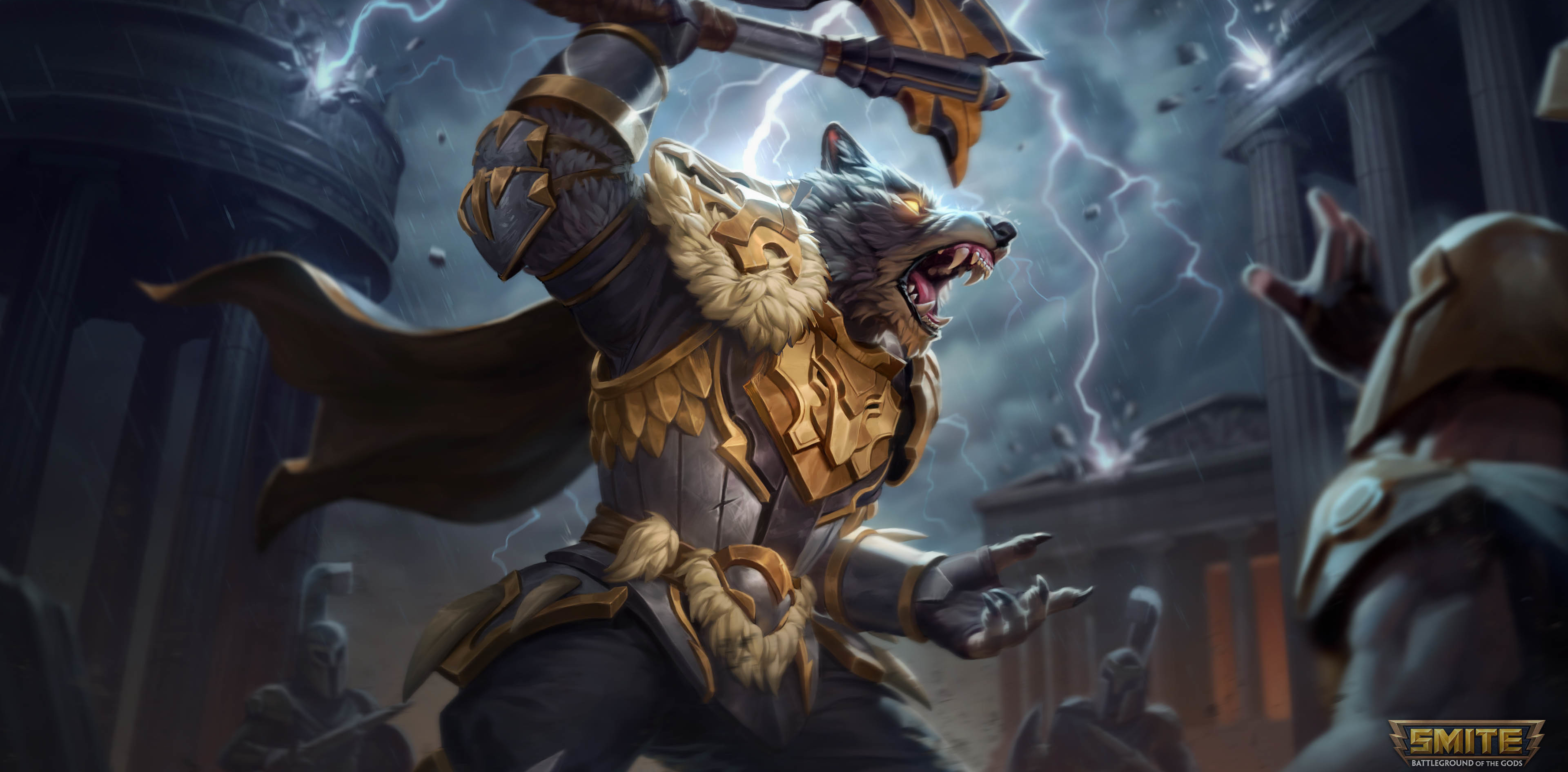 5120x2520 Resolution Thunderfang Thor Smite 5120x2520 Resolution ...