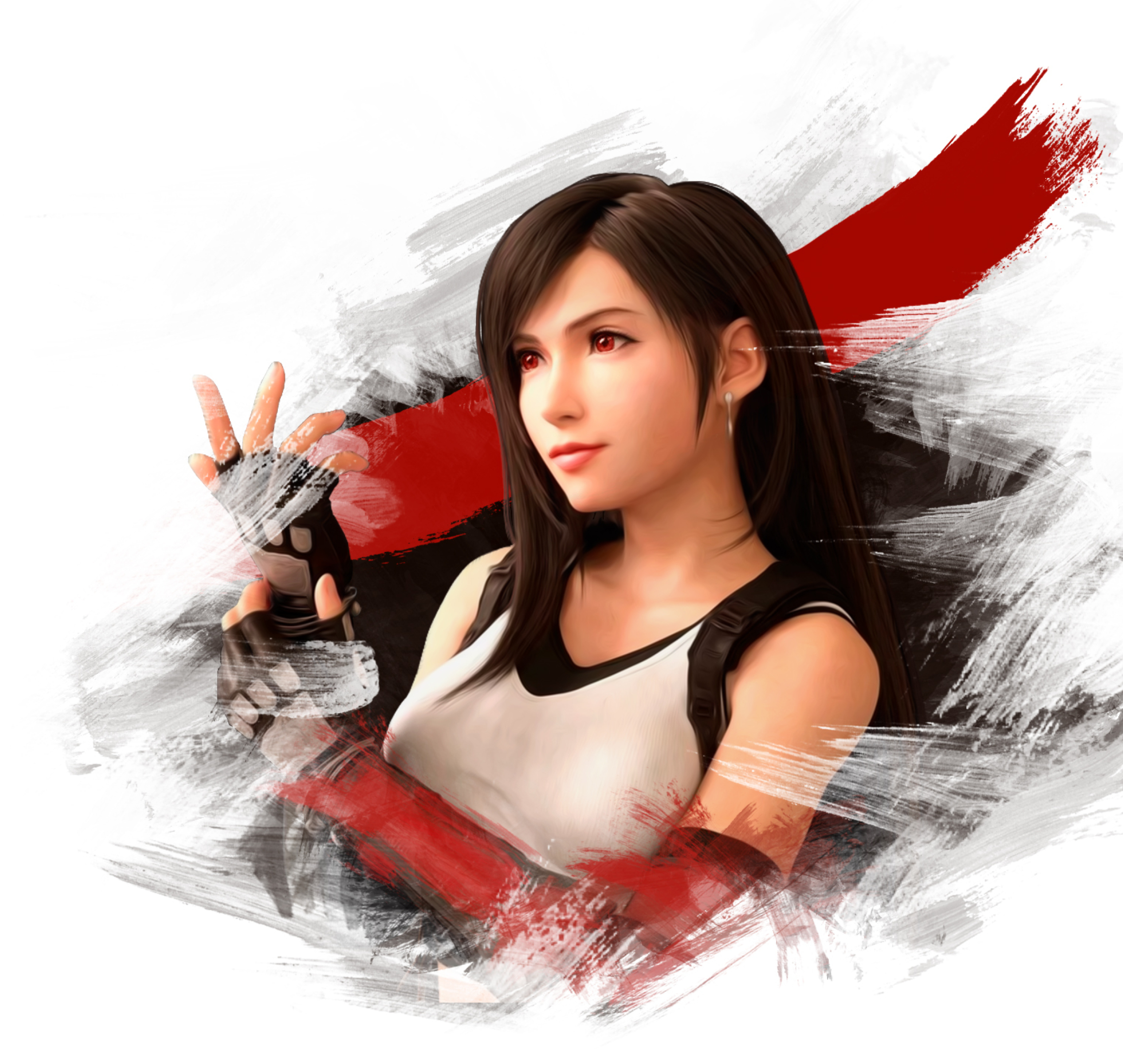2356x2234 Resolution Tifa Final Fantasy VII Remake Digital Art ...