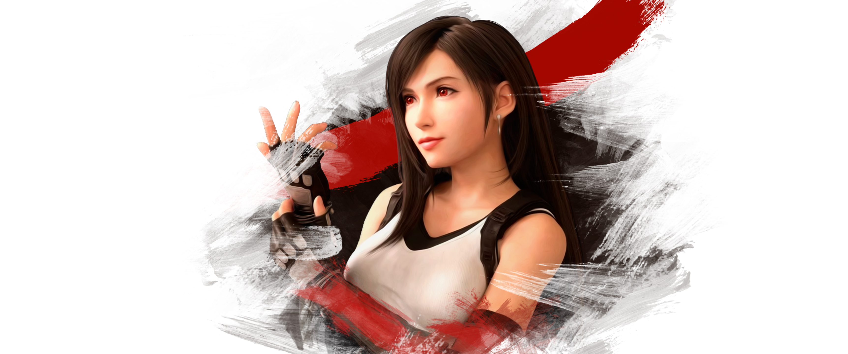 3449x1440 Resolution Tifa Final Fantasy VII Remake Digital Art ...