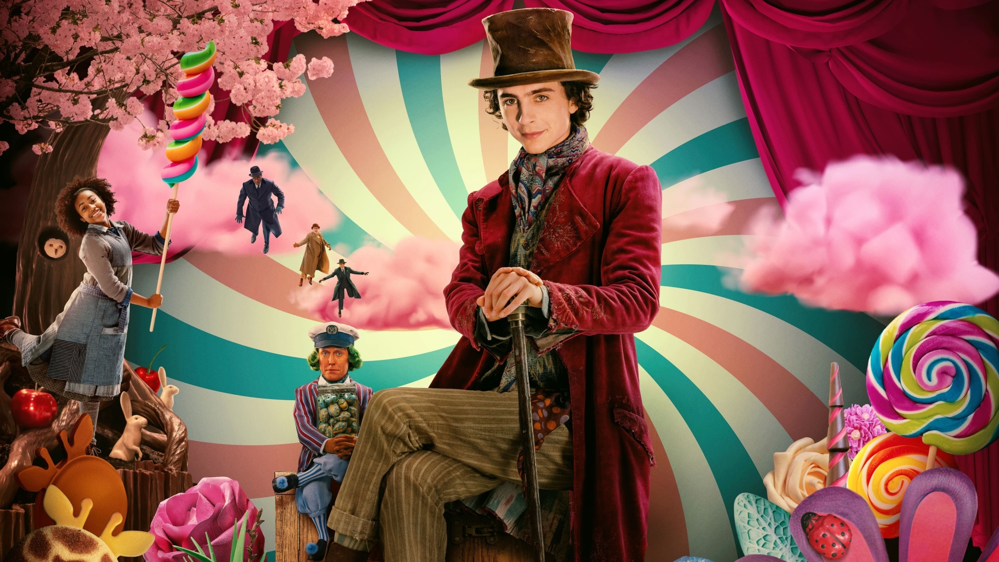 2048x1152 Resolution Timothee Wonka Movie 2023 2048x1152 Resolution ...