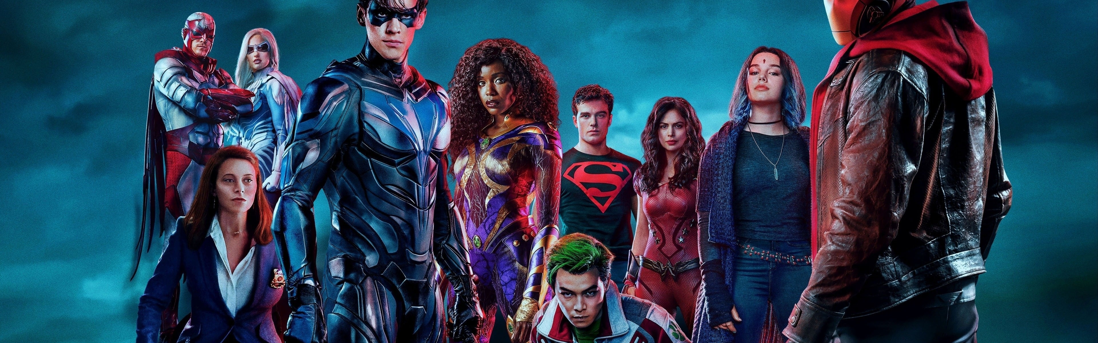 3840x1200 Resolution Titans Season 3 All Cast 3840x1200 Resolution ...