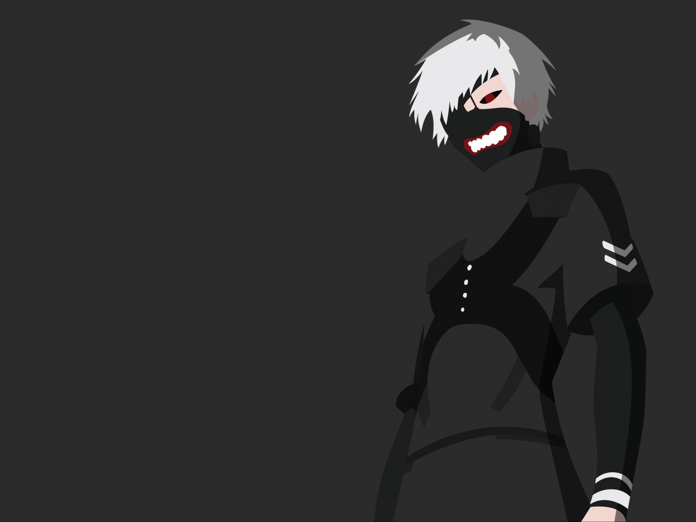1400x1050 Resolution Tokyo Ghoul Ken Kaneki In Mask 1400x1050 ...