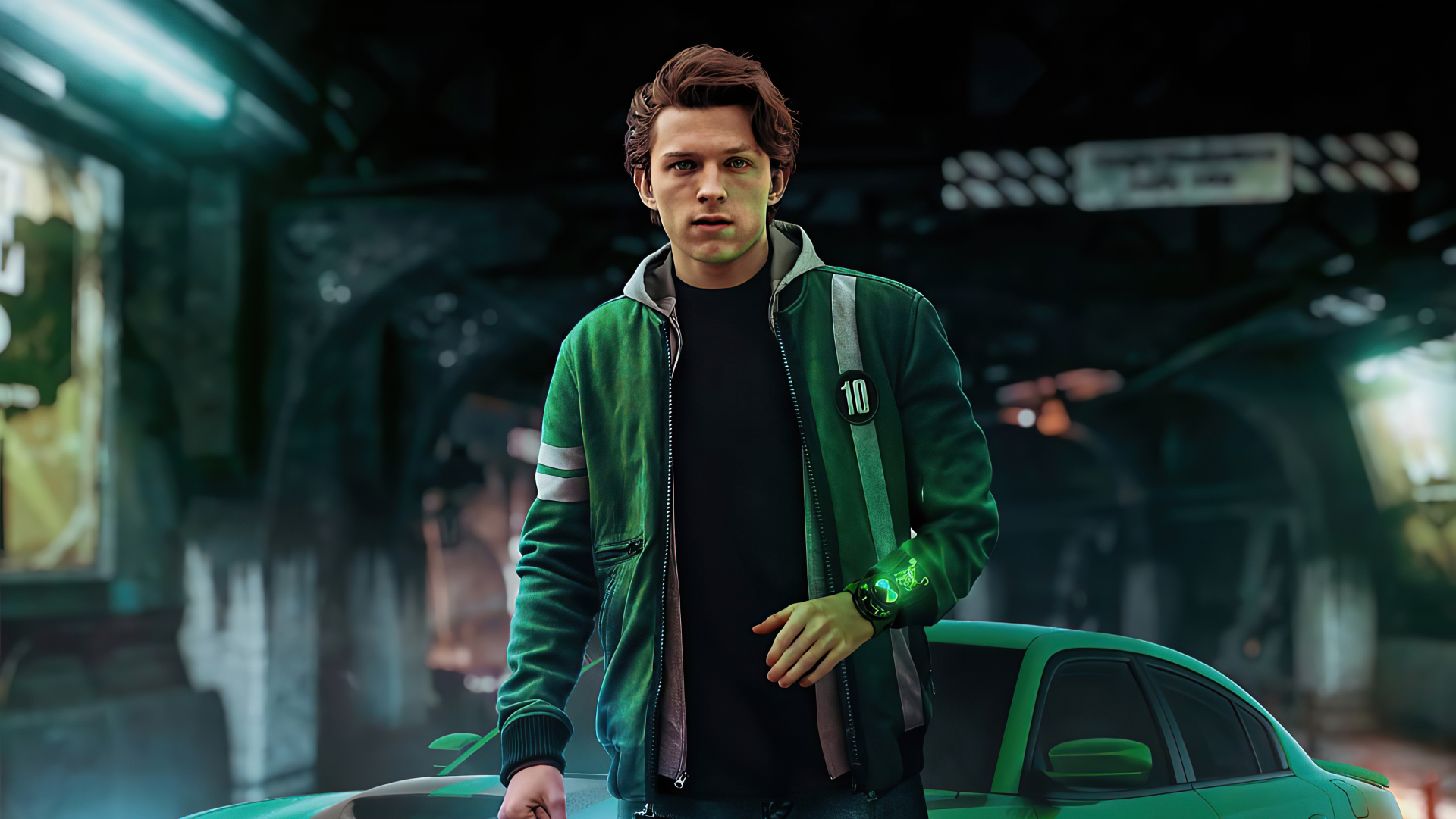 1920x1081 Resolution Tom Holland as Ben 10 Superhero 1920x1081 ...