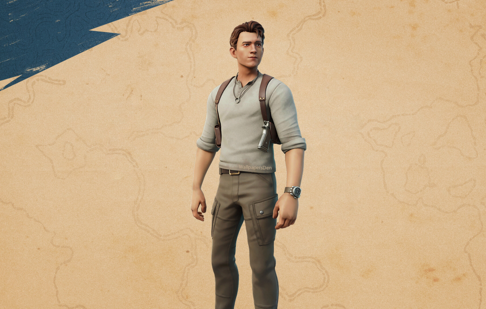 1650x1050 Resolution Tom Holland as Nathan Drake Fortnite HD Skin ...