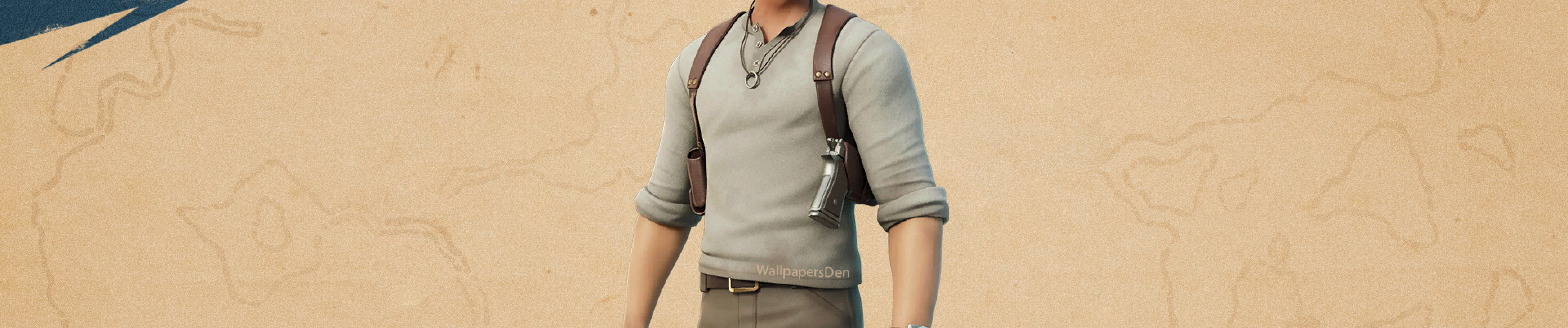 6880x1440 Resolution Tom Holland as Nathan Drake Fortnite HD Skin ...