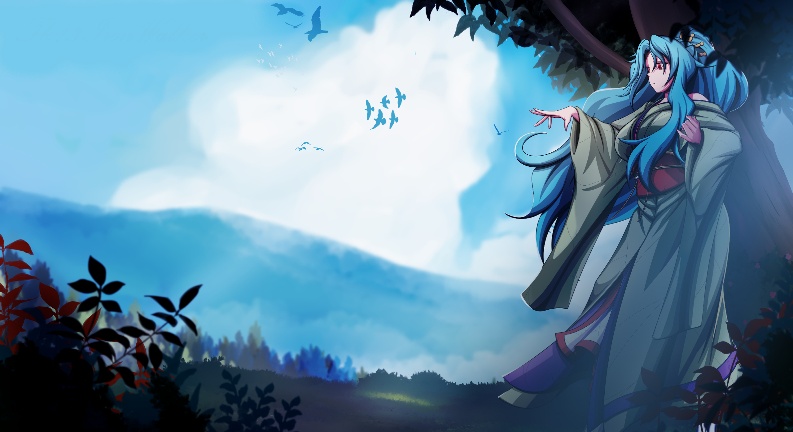 2560x1394 Resolution Tomoe HD Tsukimichi 2560x1394 Resolution Wallpaper ...