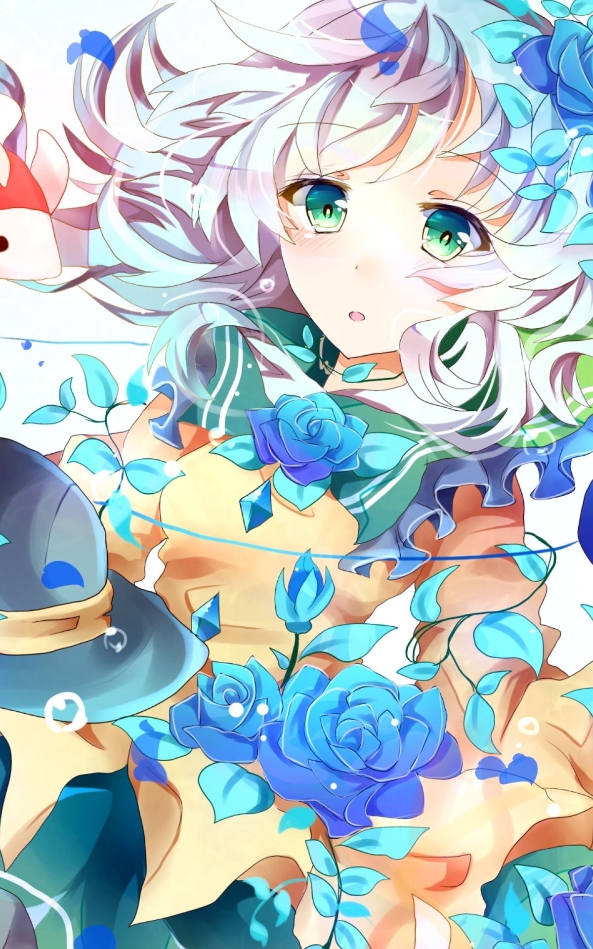 1200x1920 Resolution touhou, komeiji koishi, anime 1200x1920 Resolution ...