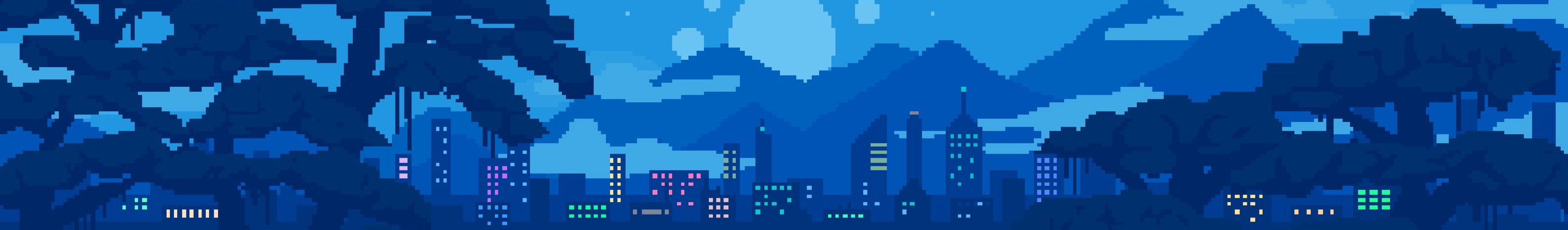 5680x832 Resolution Town 8 Bit 5680x832 Resolution Wallpaper ...