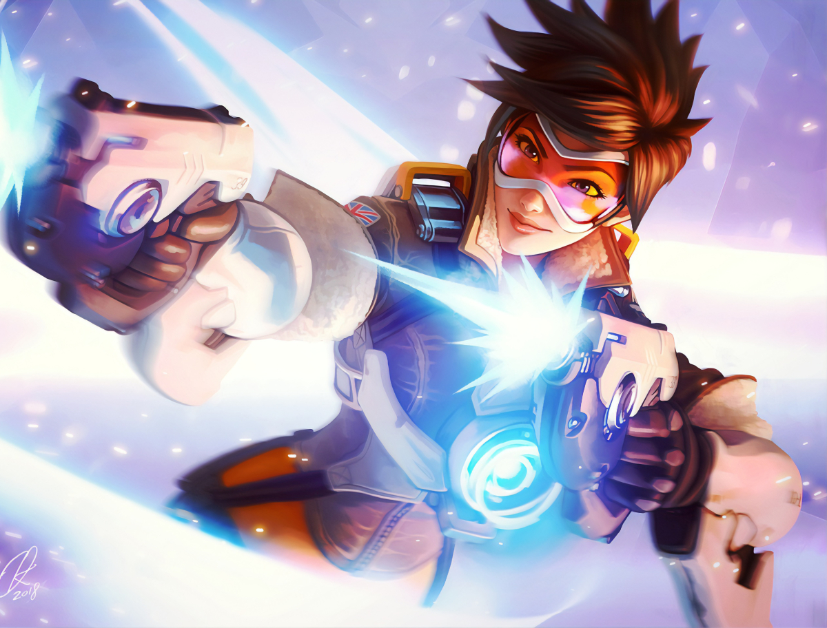 1200x912 Resolution Tracer Overwatch 4K 1200x912 Resolution Wallpaper ...