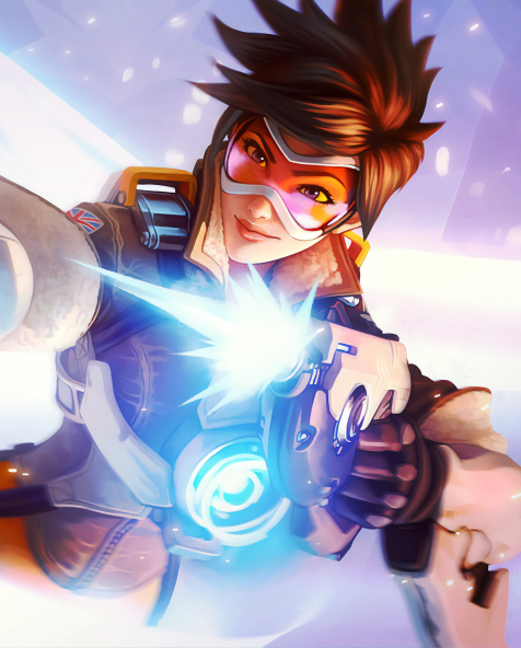 476x592 Resolution Tracer Overwatch 4K 476x592 Resolution Wallpaper ...