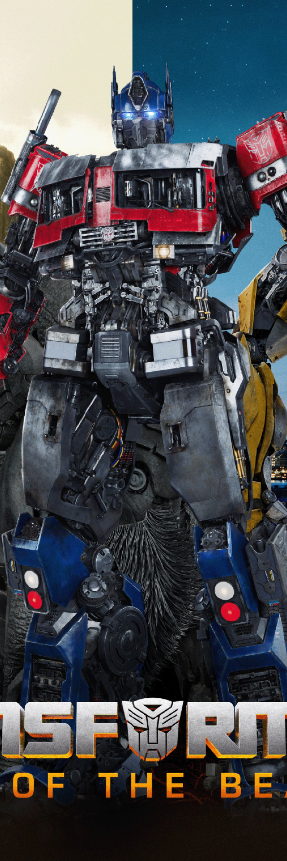 1000x3000 Resolution Transformers Rise of the Beasts Movie Poster 2023 ...
