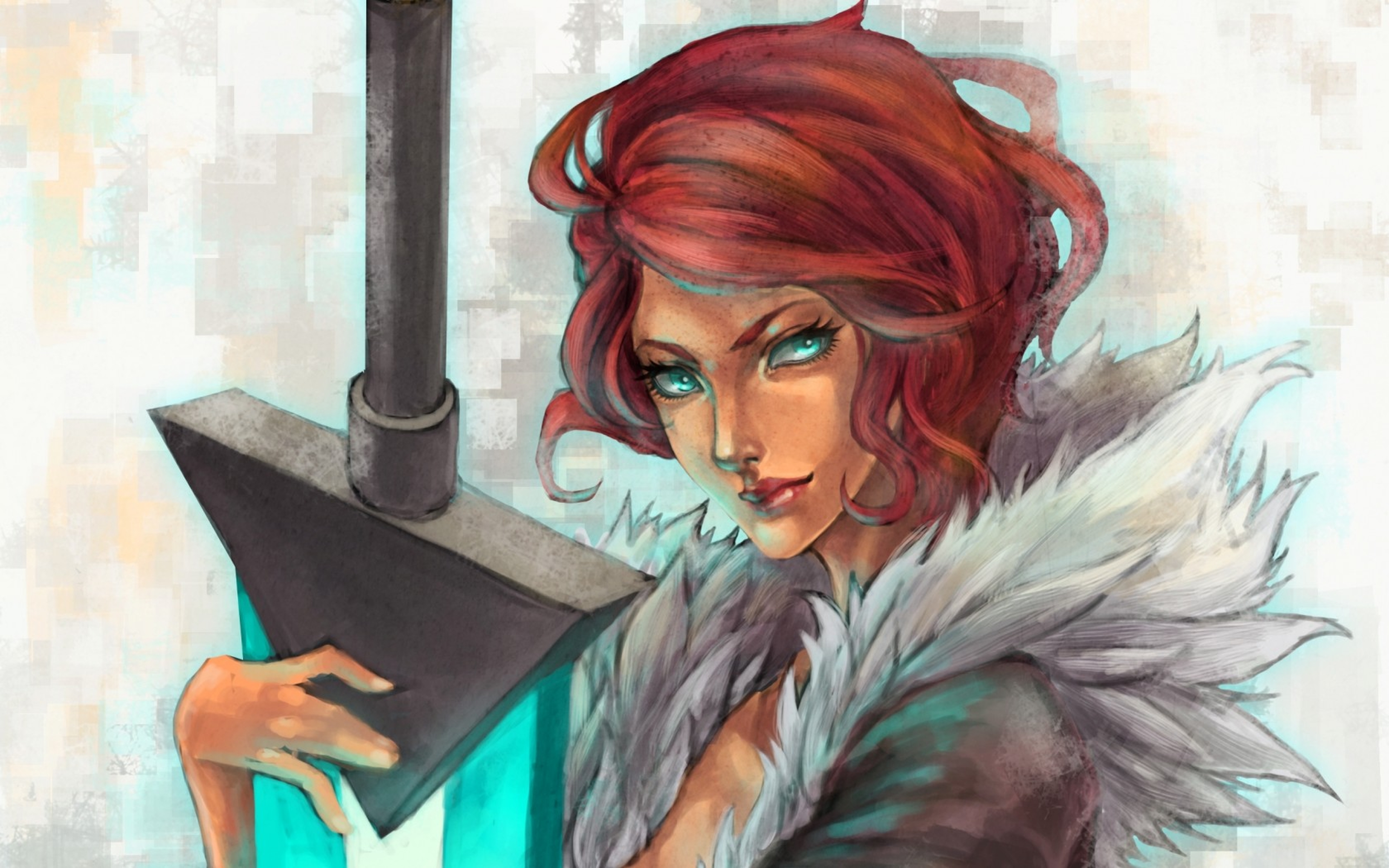 3840x2400 Resolution transistor, art, girl UHD 4K 3840x2400 Resolution ...