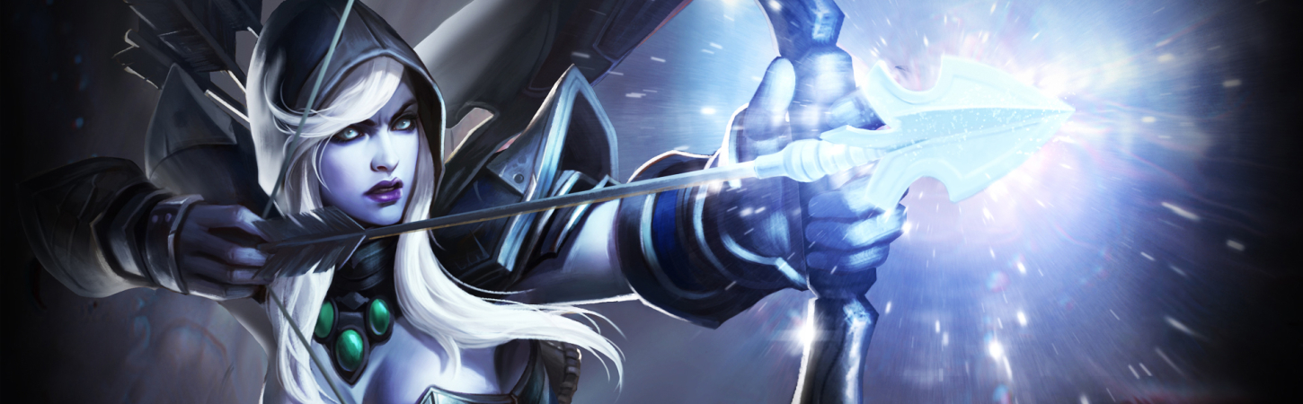 1450x450 Resolution traxex, dota 2, drow ranger 1450x450 Resolution ...