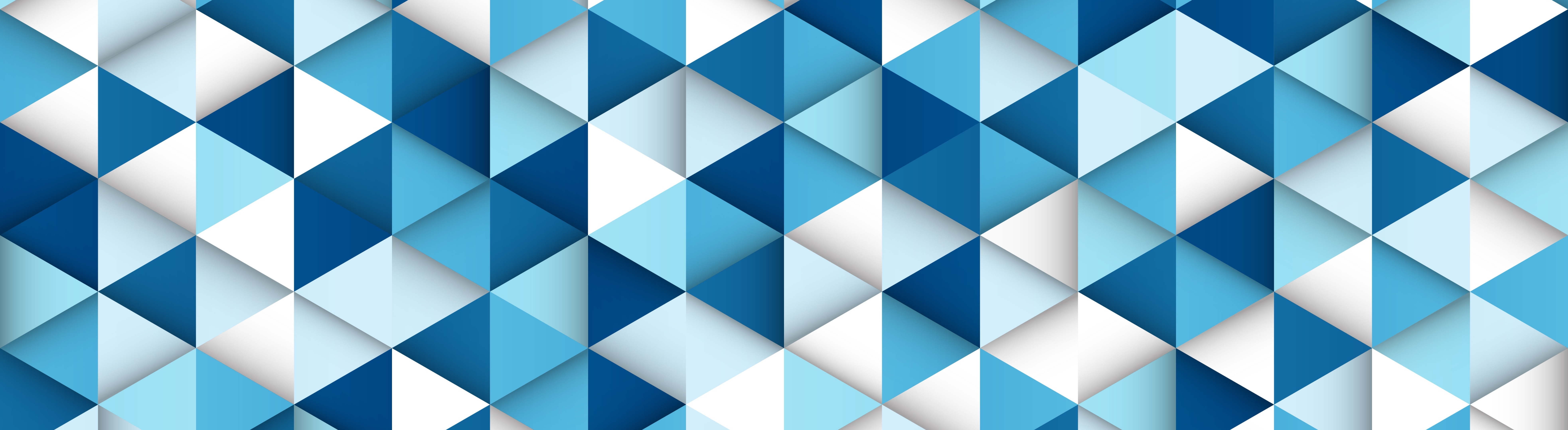 7860x2160 Resolution Triangle 8K Blue Pattern 7860x2160 Resolution ...