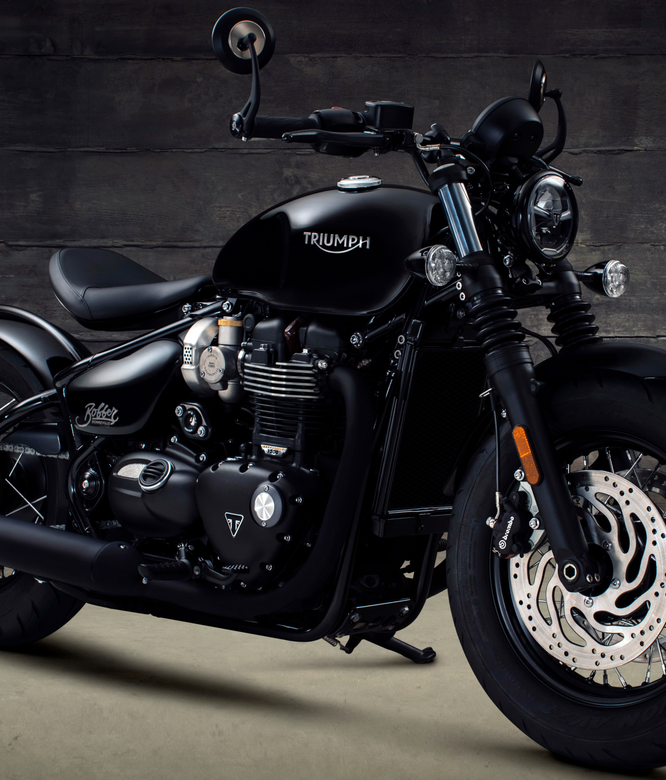 Triumph Bobber Black Wallpaper