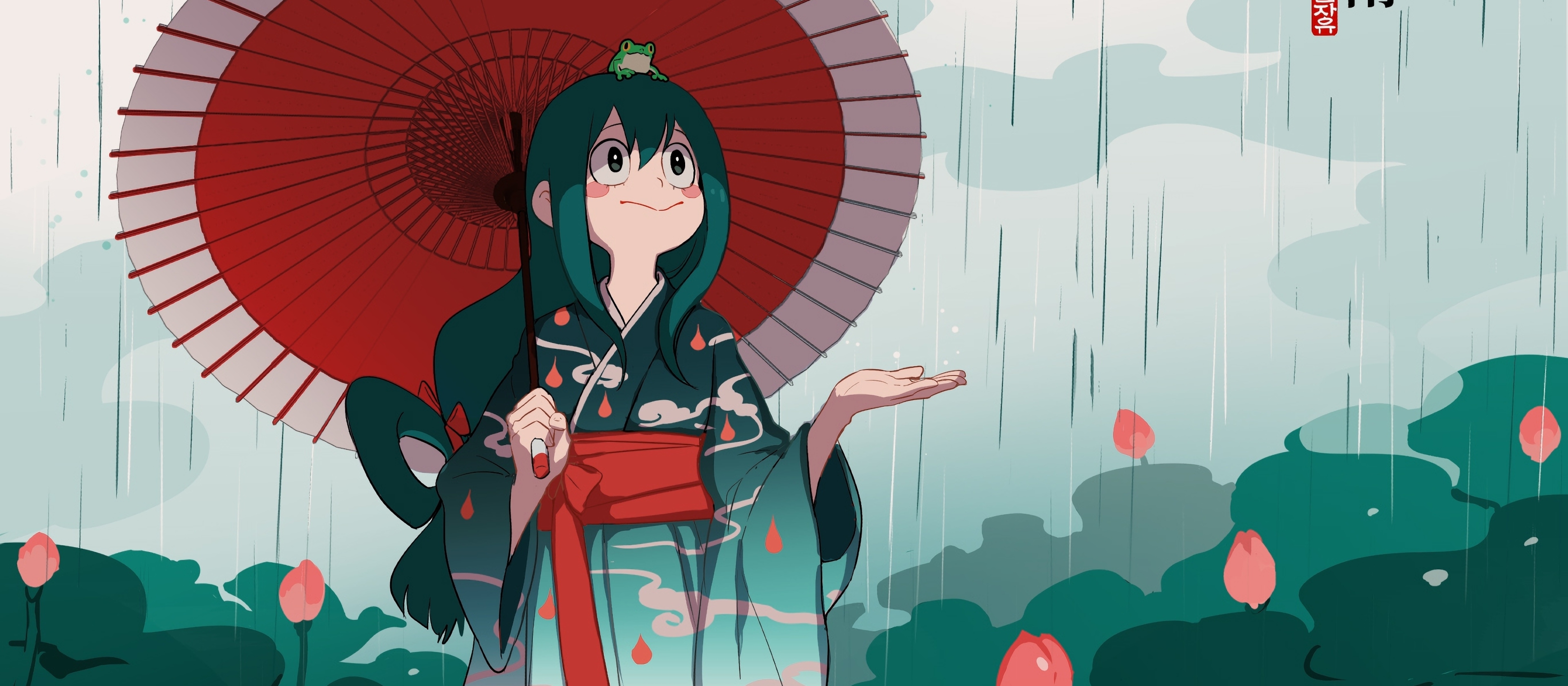 5600x2450 Resolution Tsuyu Asui Art 5600x2450 Resolution Wallpaper ...
