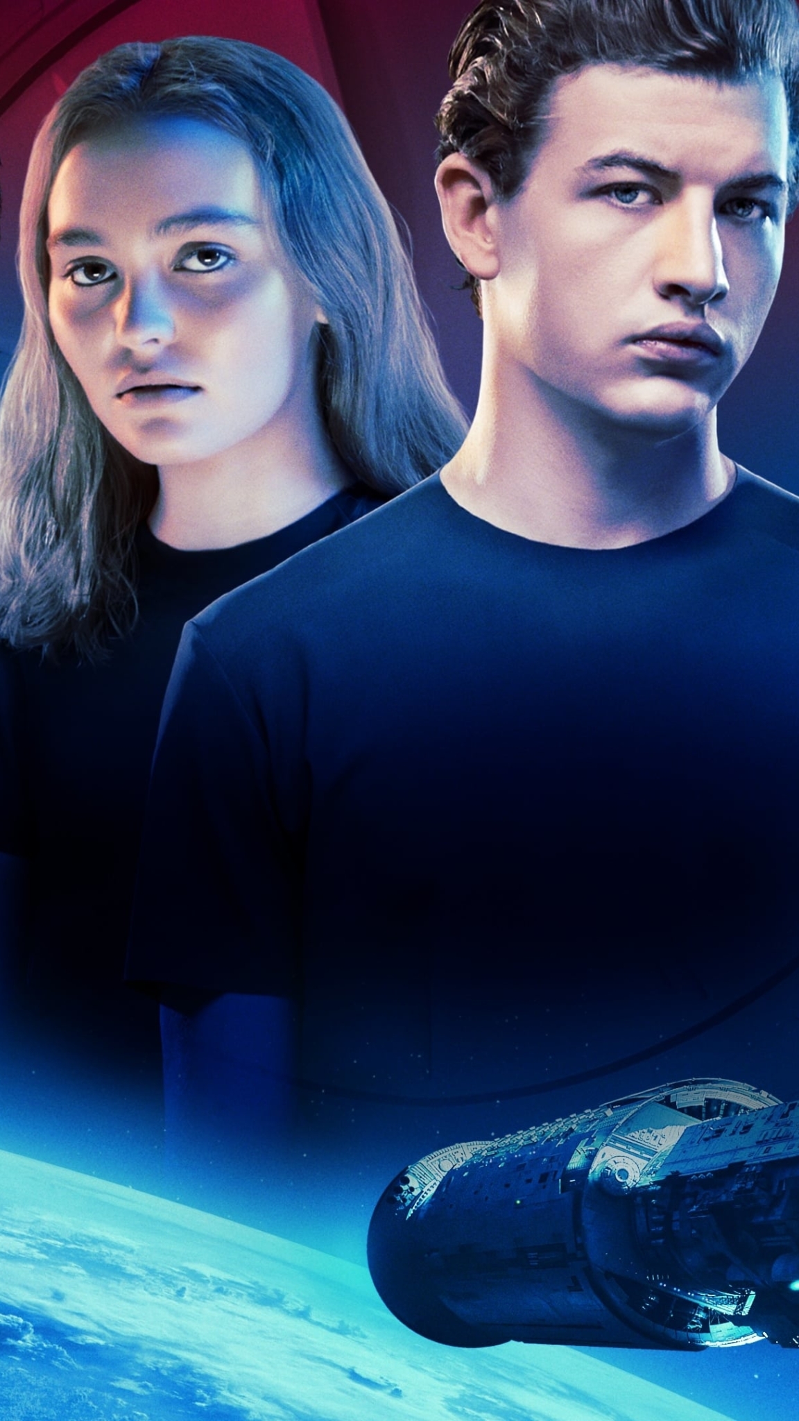 1152x2048 Tye Sheridan & Lily-Rose Depp Voyagers 1152x2048 Resolution ...