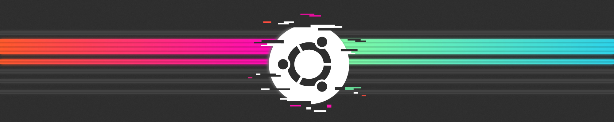 2000x400 Resolution Ubuntu Glitch 2000x400 Resolution Wallpaper ...