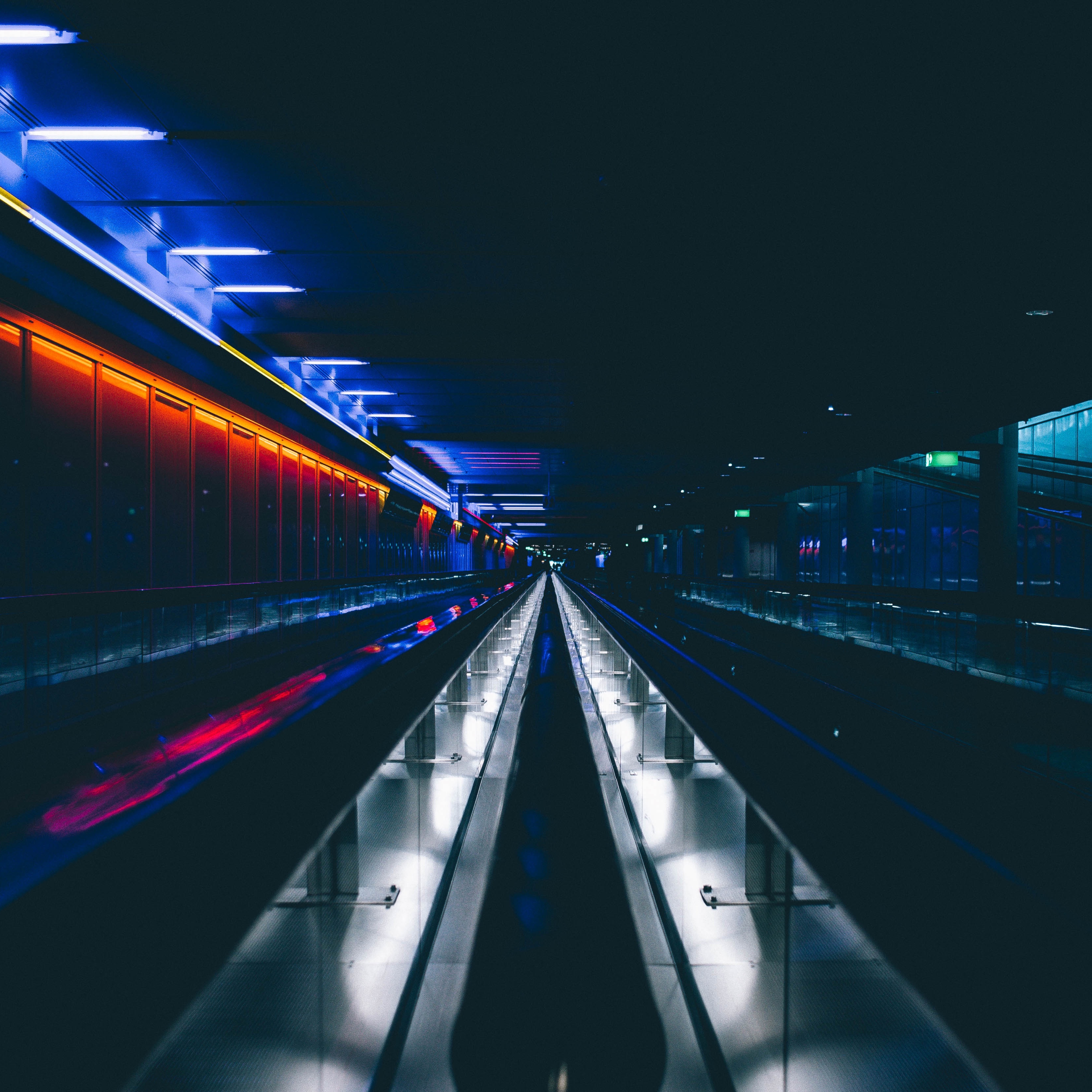 4000x4000 Resolution underground, tunnel, light 4000x4000 Resolution ...