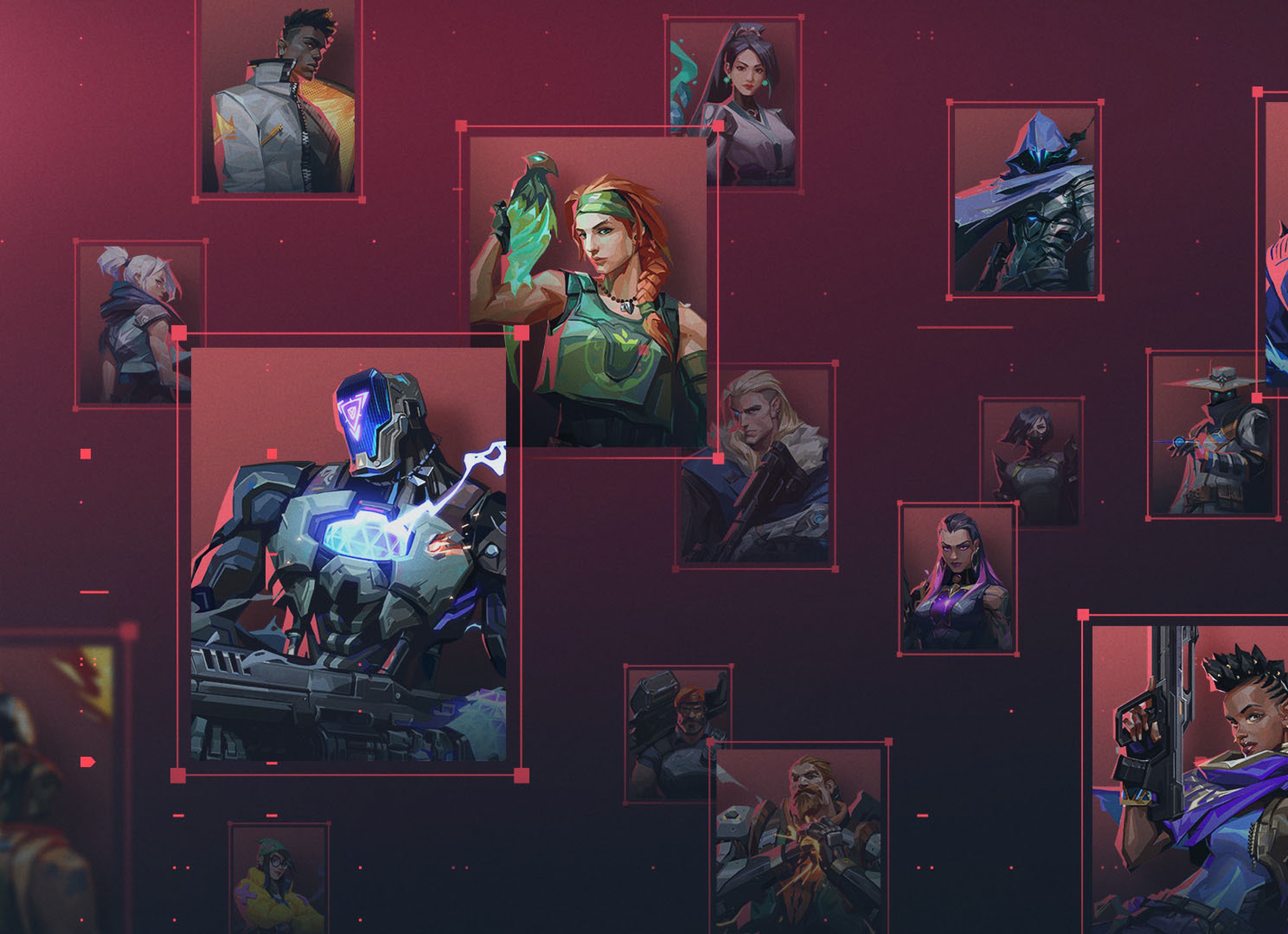 2840x2060 Valorant All Characters Art 2022 2840x2060 Resolution ...
