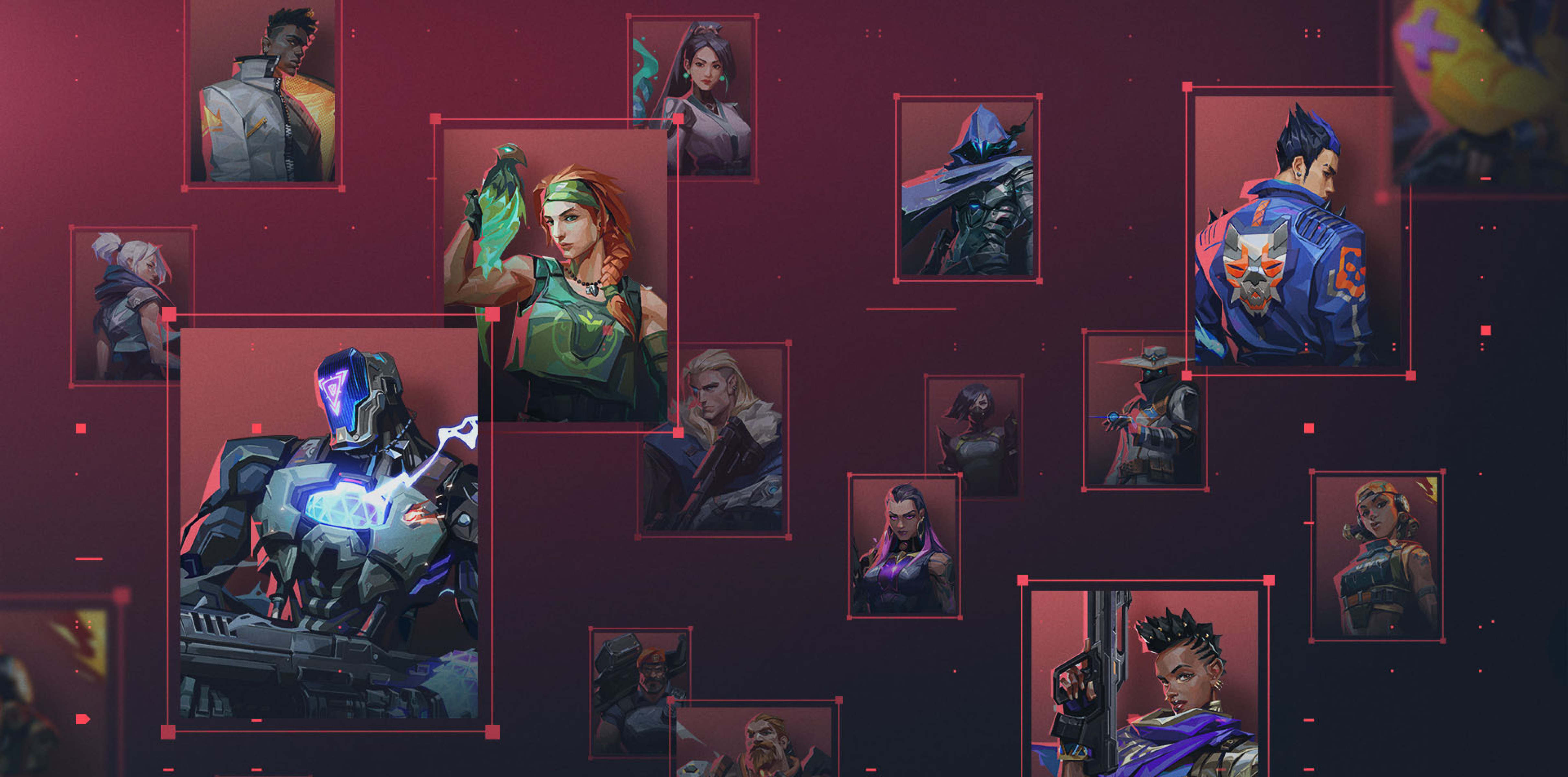 4840x2400 Valorant All Characters Art 2022 4840x2400 Resolution ...
