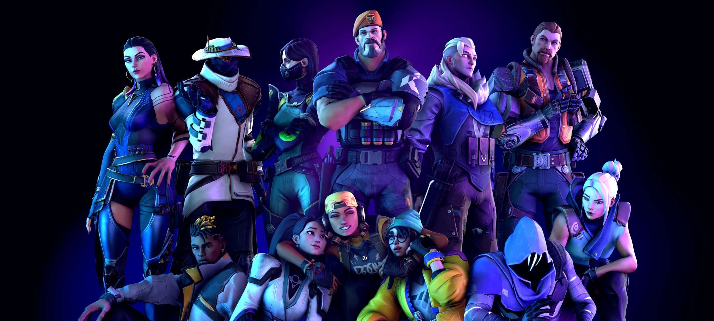 2400x1080 Valorant All Characters 2400x1080 Resolution Wallpaper, HD ...