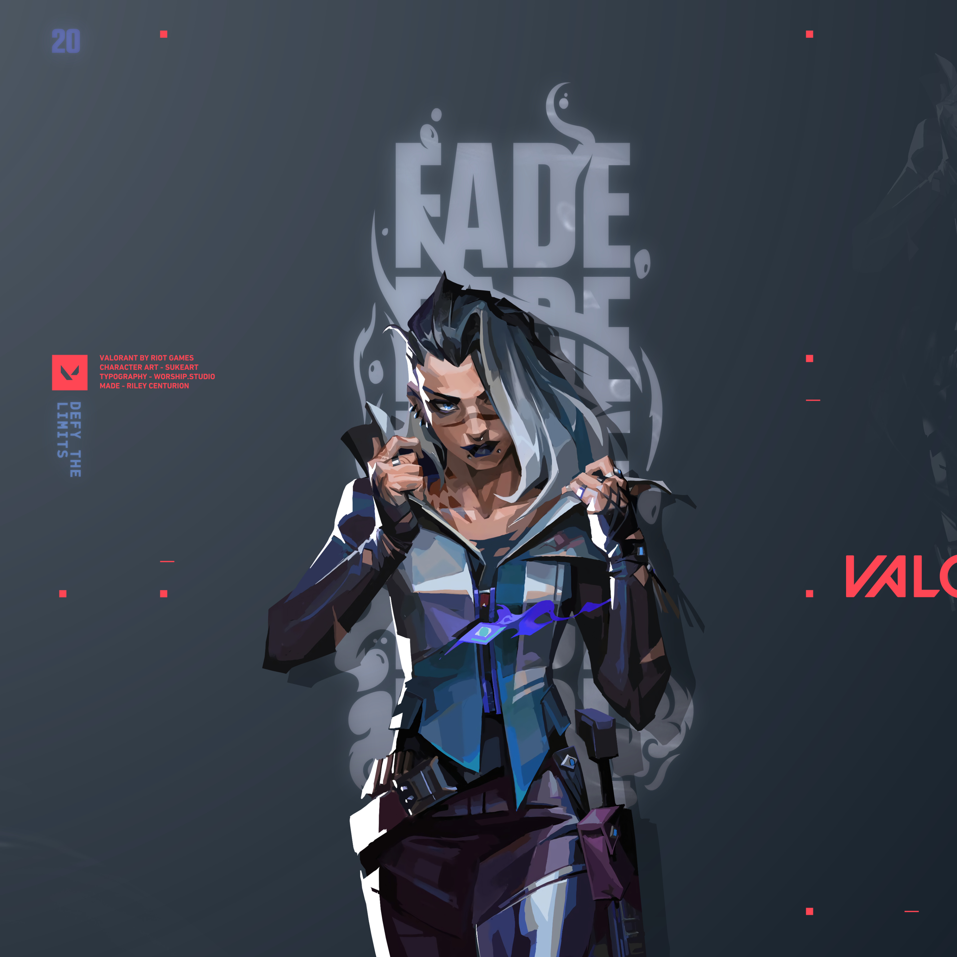 3088x3088 Resolution Valorant Fade 4K Art 3088x3088 Resolution ...