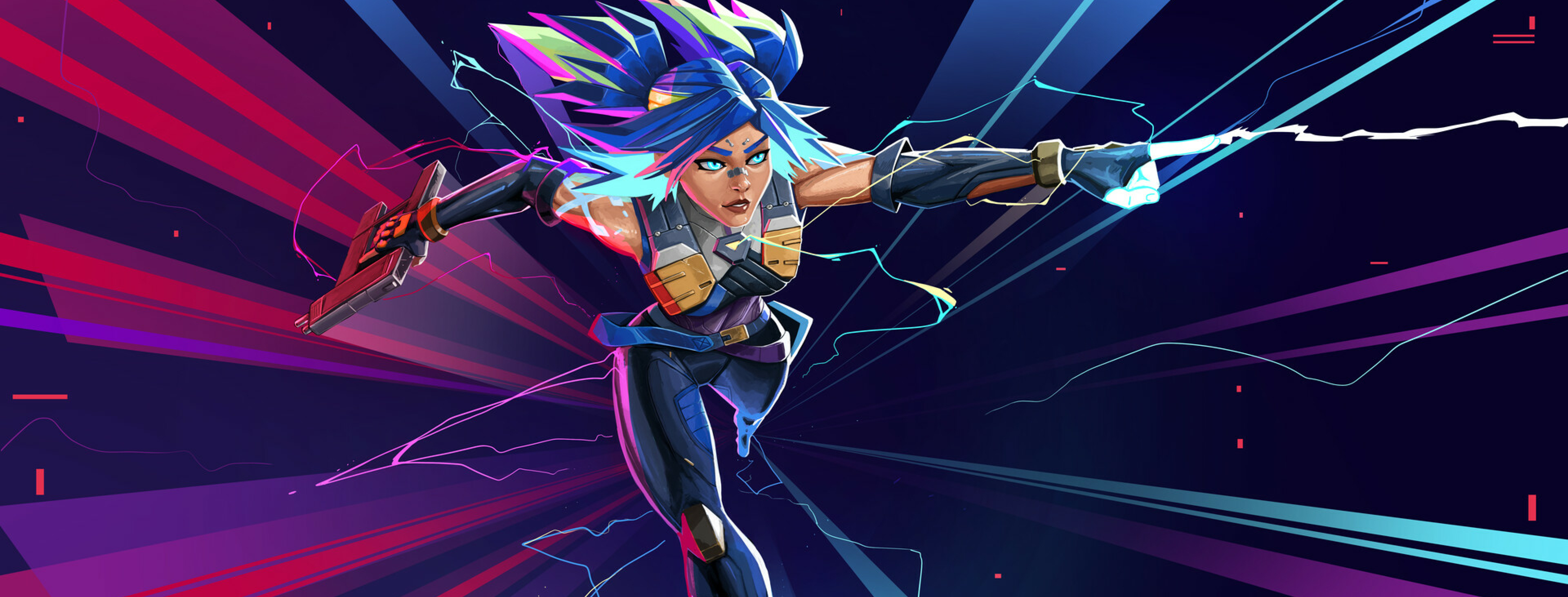 Neon Strike Vi Wallpaper 1920x1080