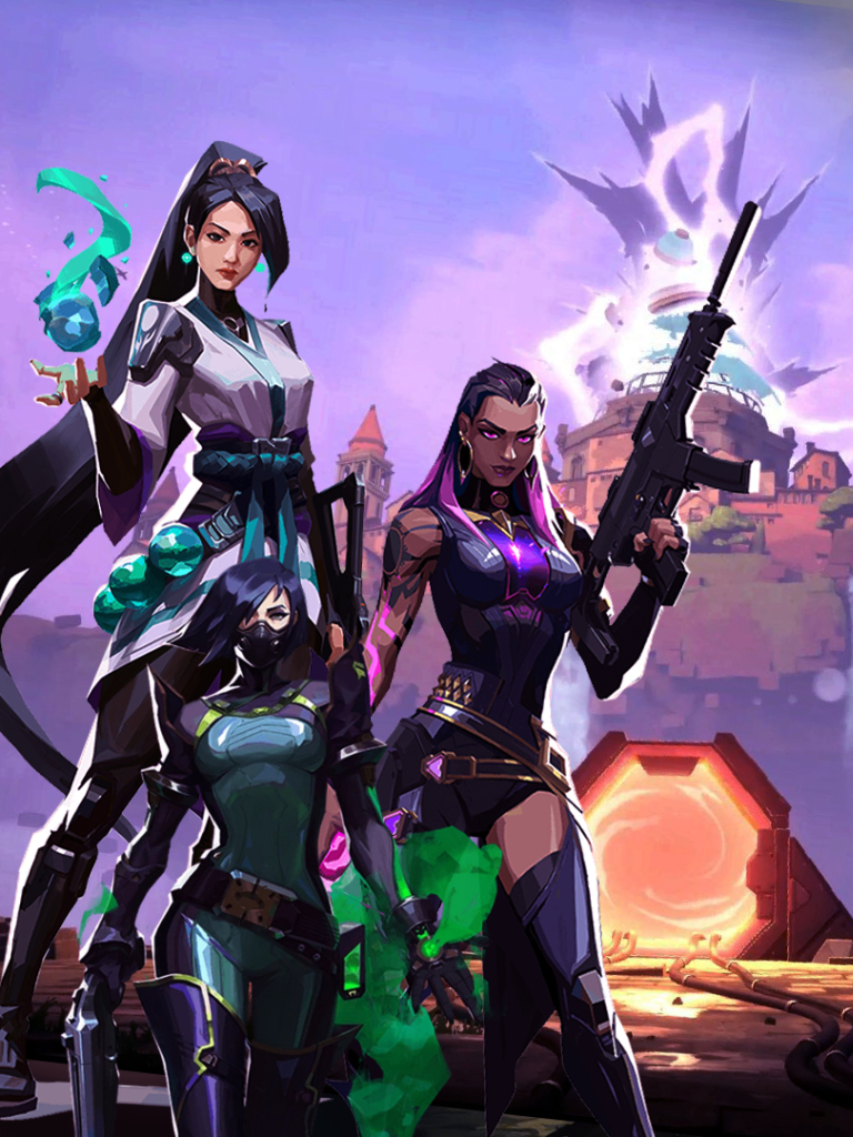 768x1024 Resolution Valorant x League Of Legends 768x1024 Resolution ...