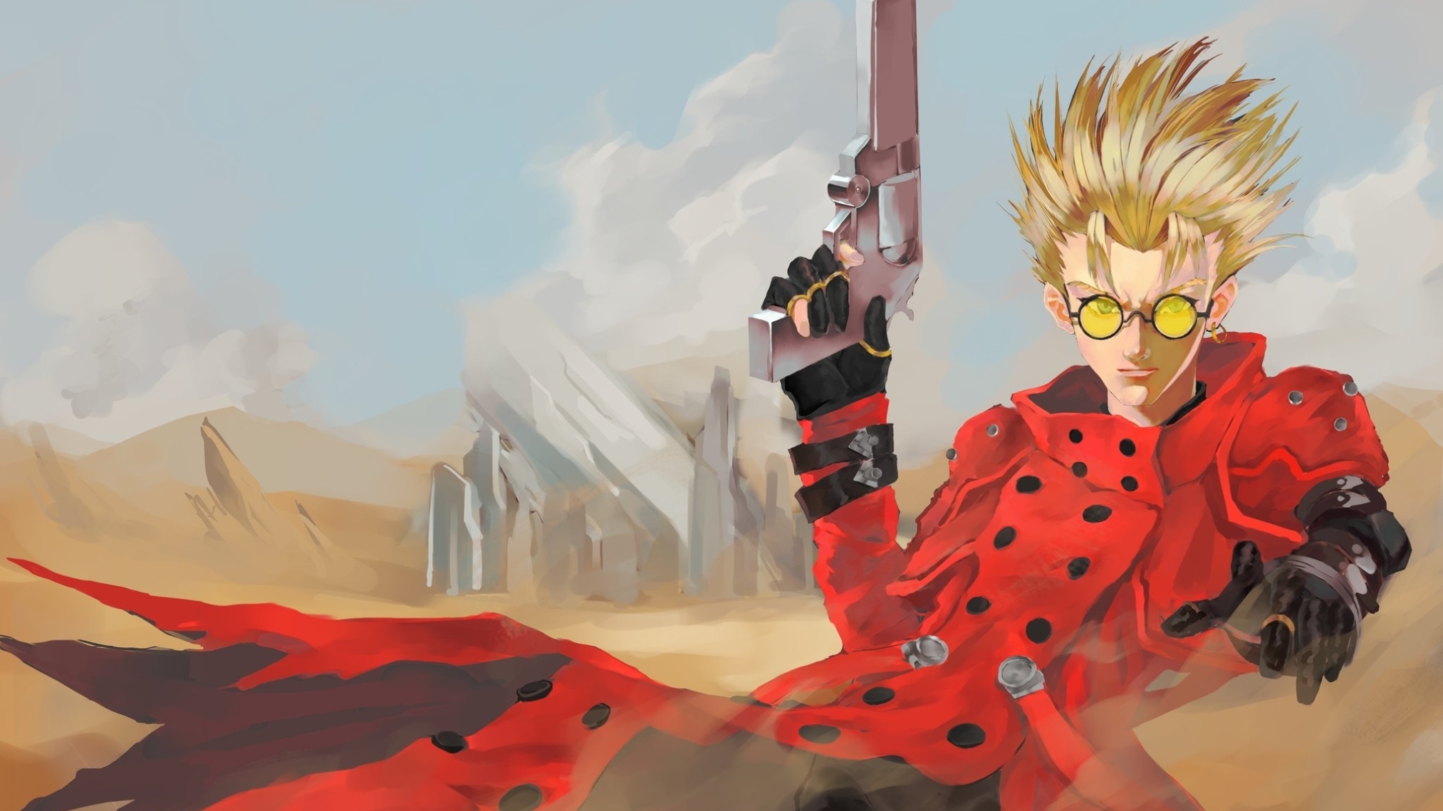 2026x1139 Resolution Vash the Stampede Cool Trigun Stampede 2026x1139 ...
