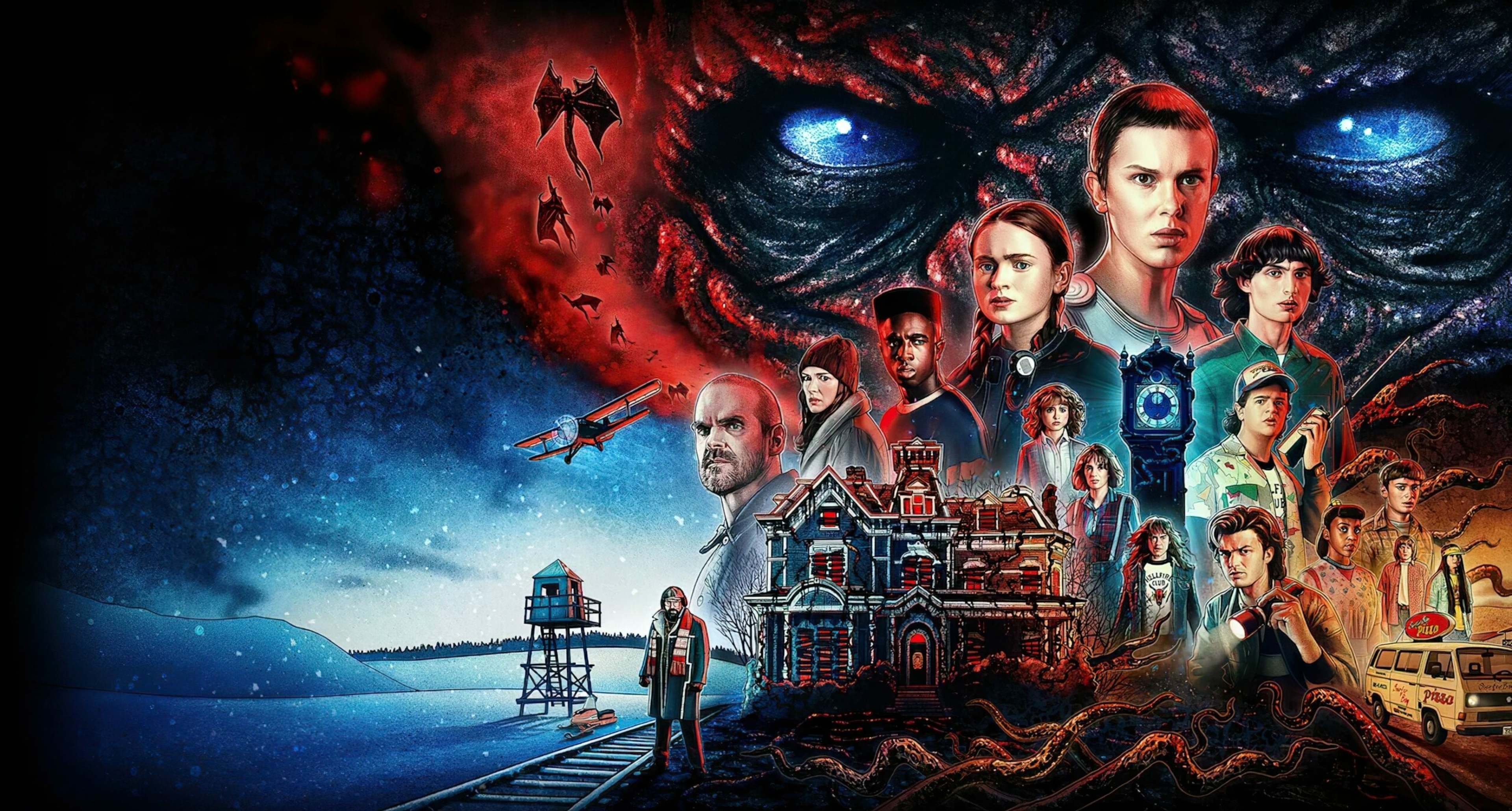 3840x2060 Resolution Vecna's Attack Stranger Things 3840x2060 ...