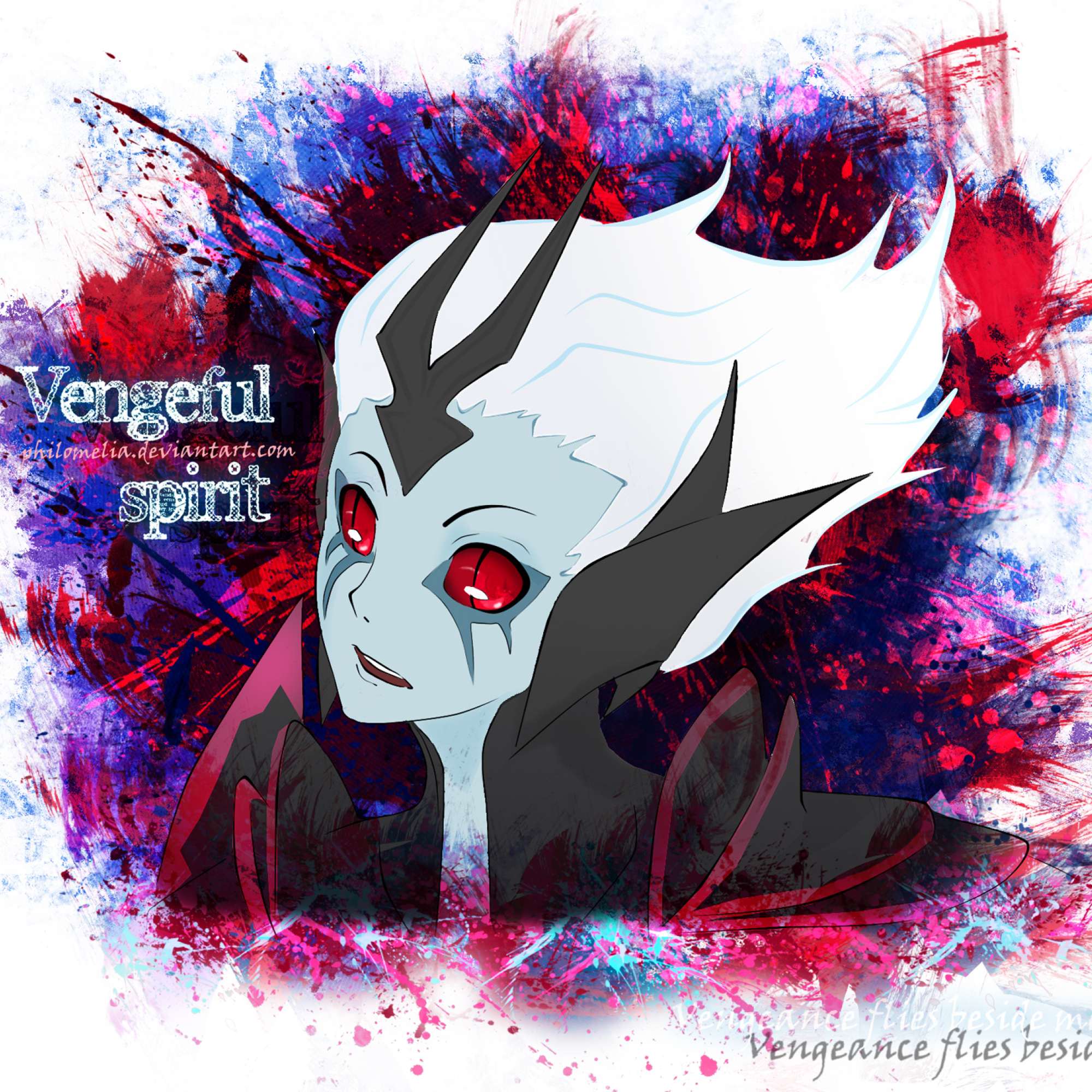 2000x2000 Resolution vengeful spirit, dota 2, art 2000x2000 Resolution ...