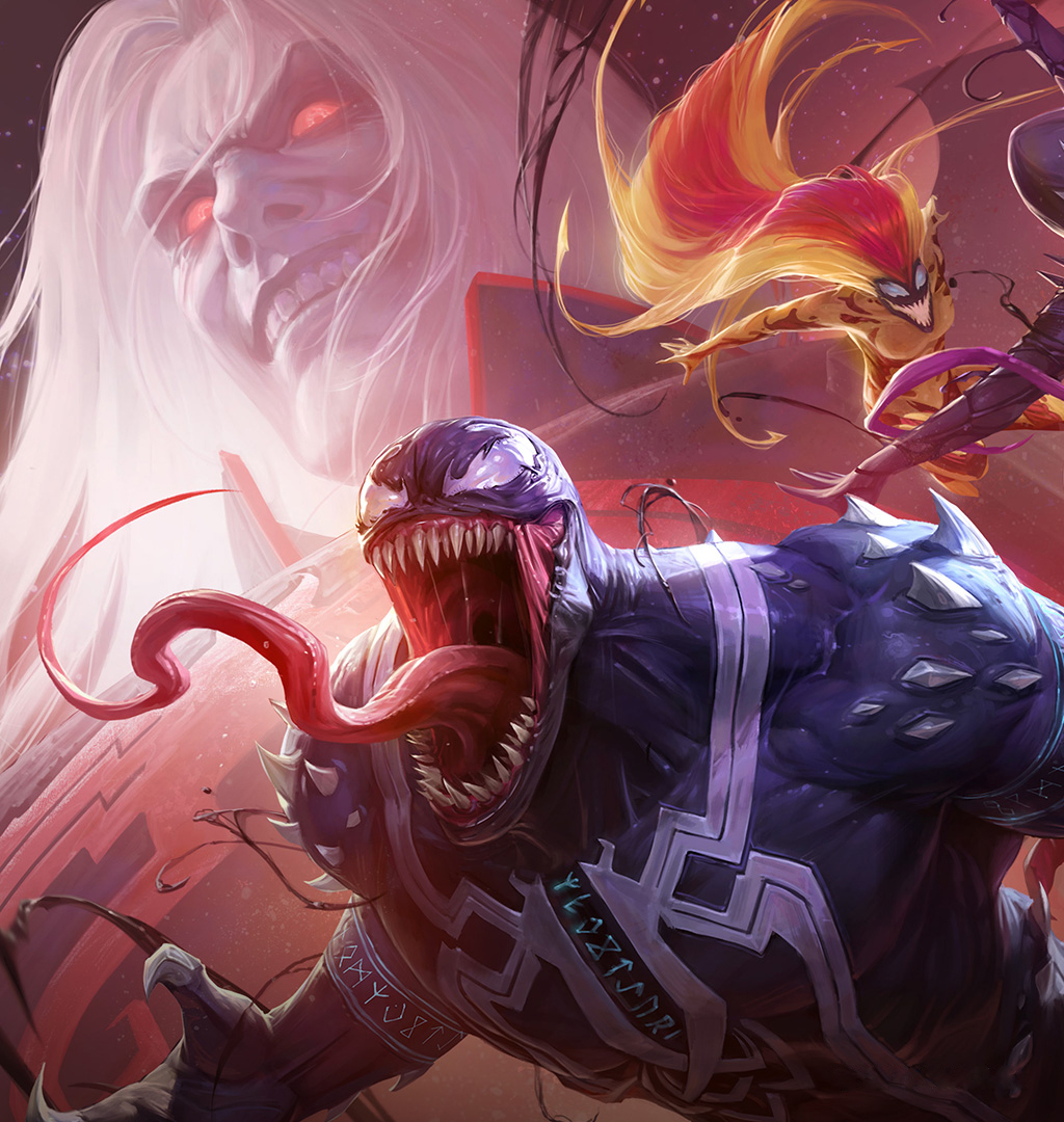 1024x1080 Resolution Venom Marvel Future Fight Symbiote 1024x1080 ...