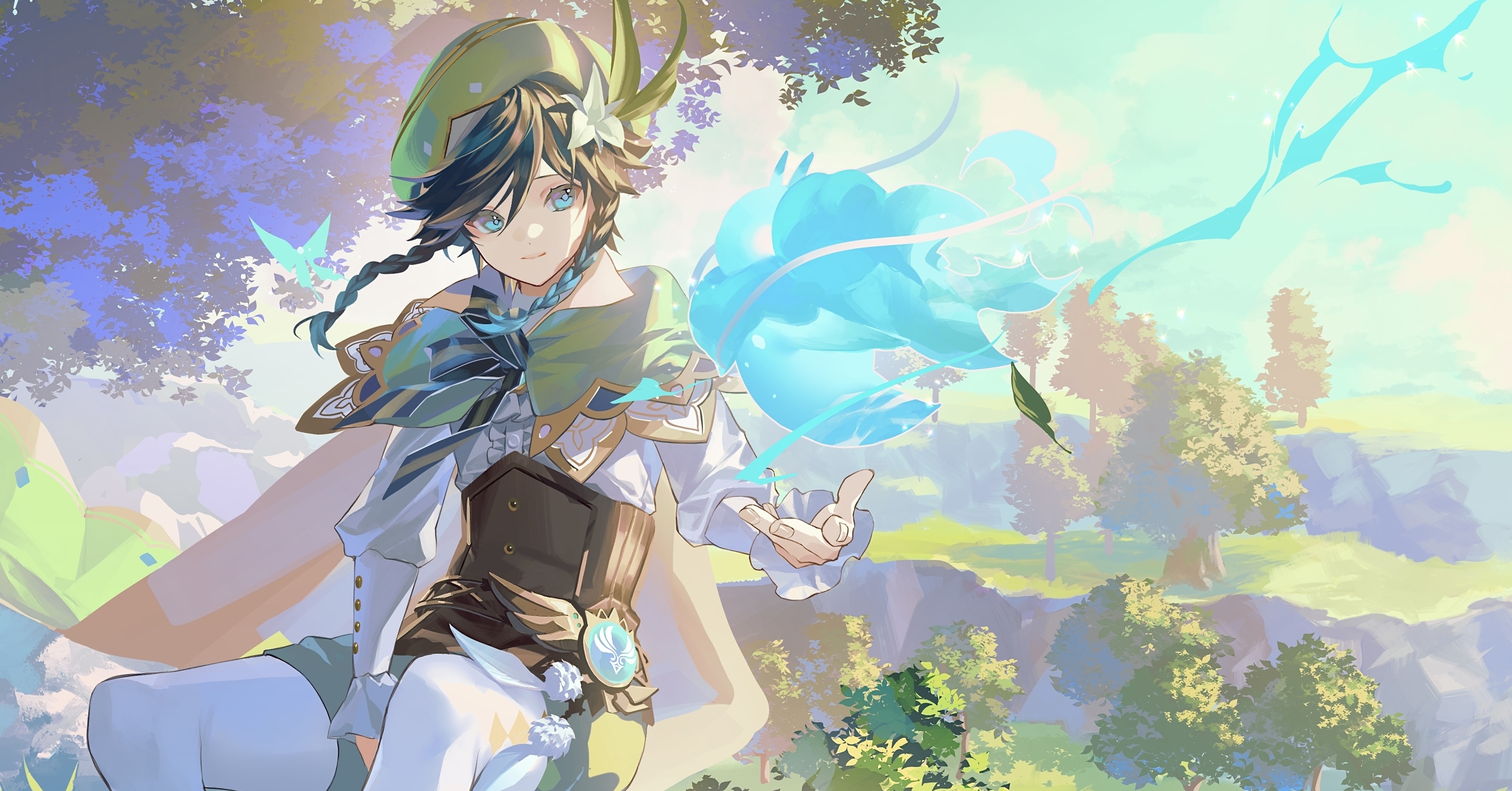 5120x2680 Resolution Venti Genshin Impact Art 5120x2680 Resolution ...