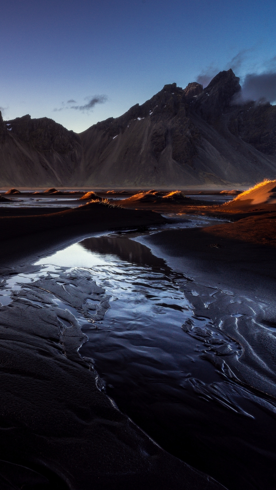 900x1600 Vestrahorn 4k Black Desert and Mountains 900x1600 Resolution ...