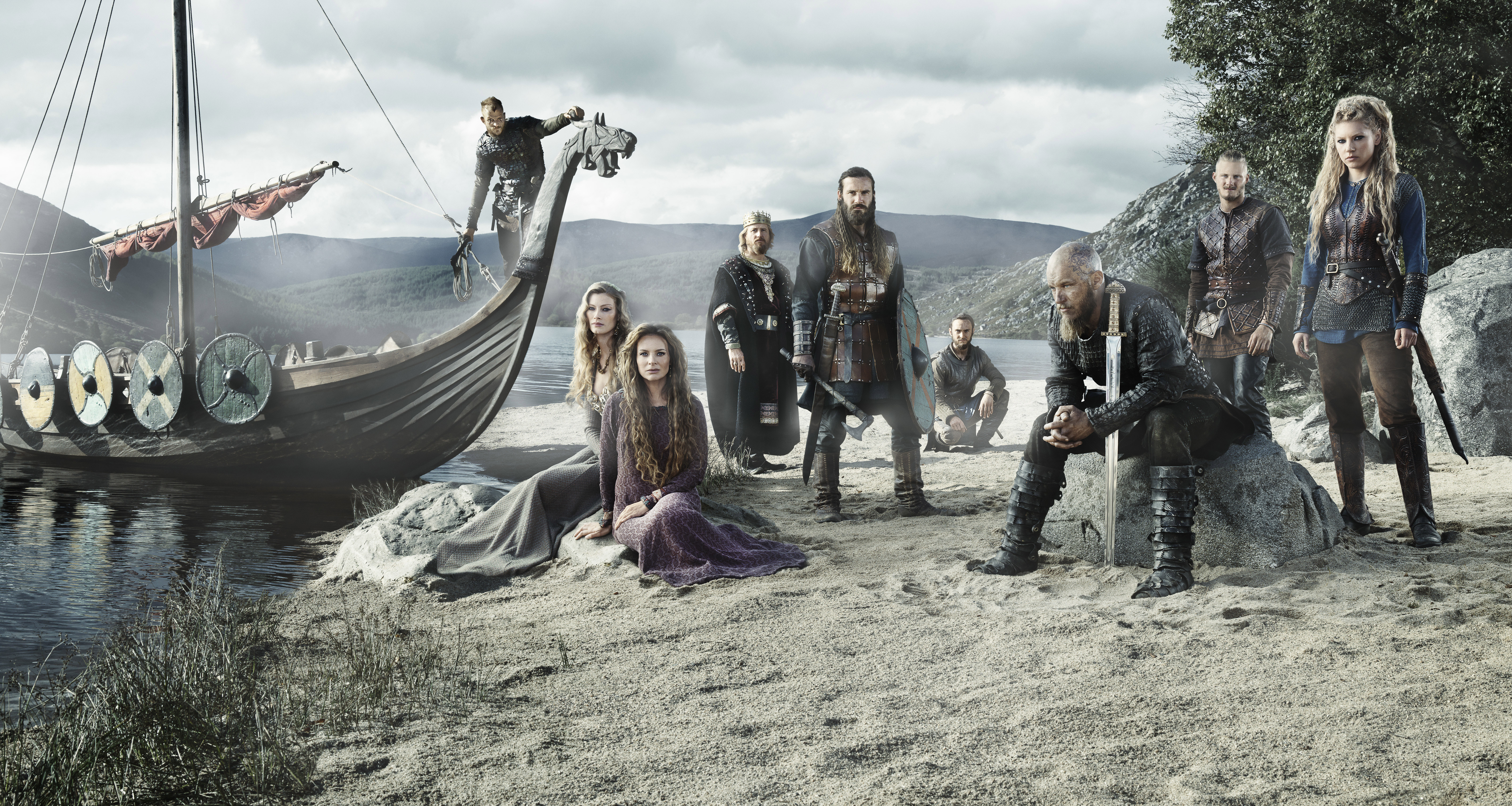 Vikings Cast Wallpaper HD TV Series 4K Wallpapers Images And
