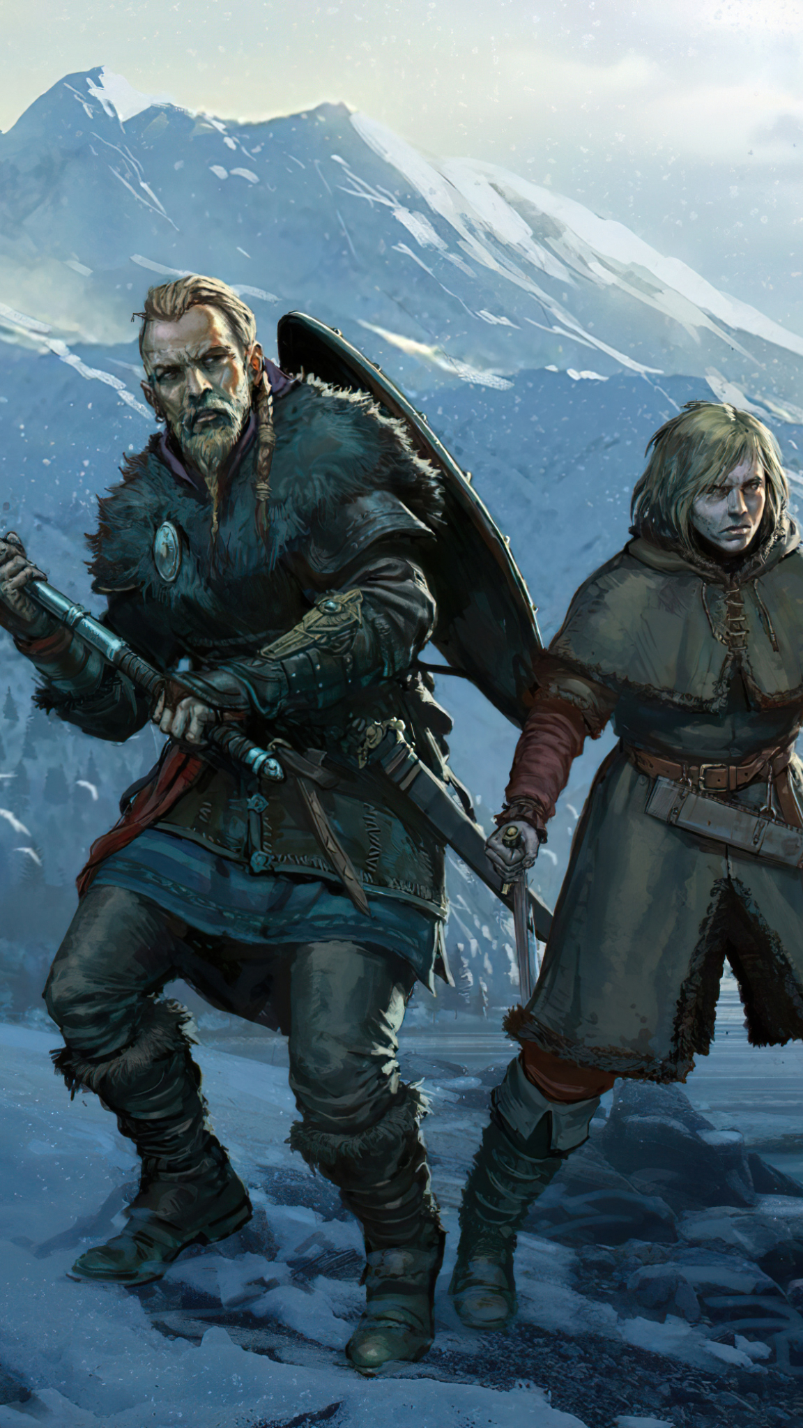1152x2048 Vinland Saga Assassins Creed Valhalla 1152x2048 Resolution ...