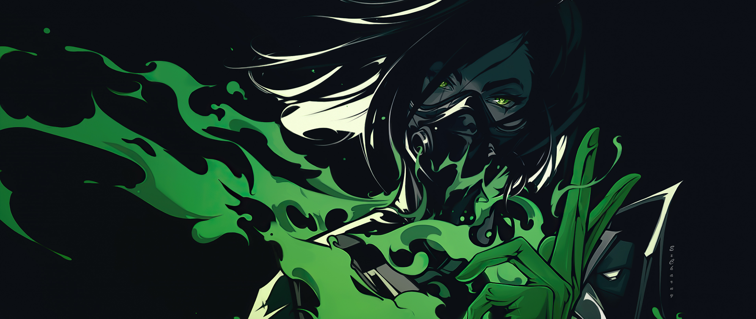 2560x1080 Viper Valorant Illustration 2560x1080 Resolution Wallpaper ...