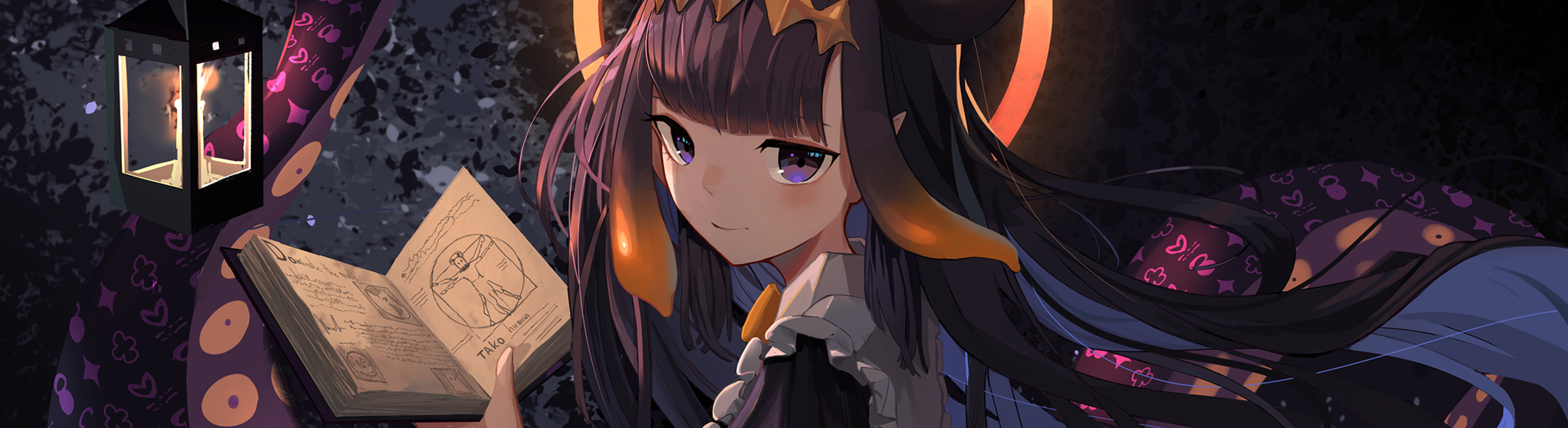 5120x1400 Resolution Virtual Youtuber HD Ninomae Ina'nis 5120x1400 ...