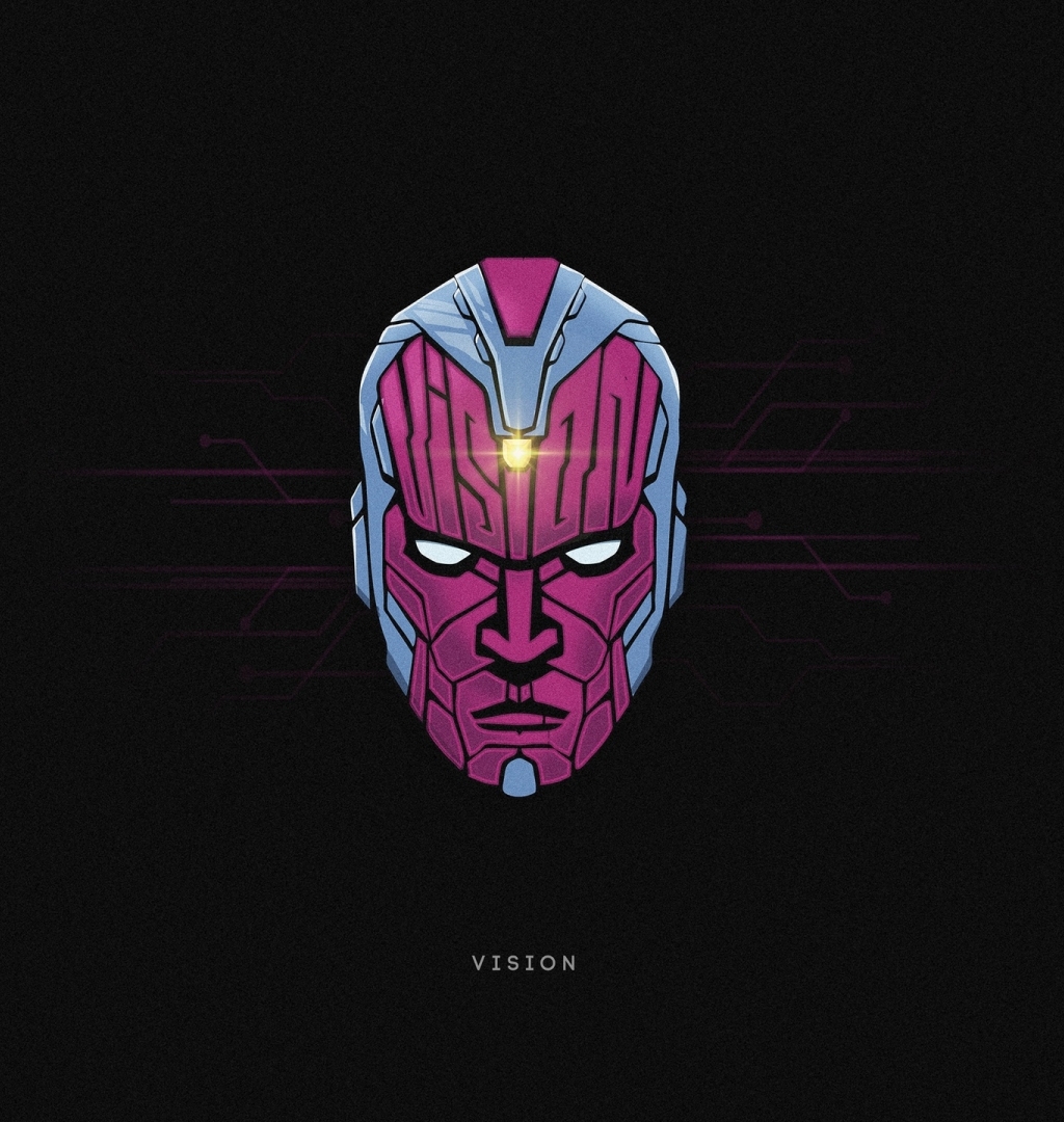 1024x1080 Resolution Vision Marvel HD Minimal Art 1024x1080 Resolution ...