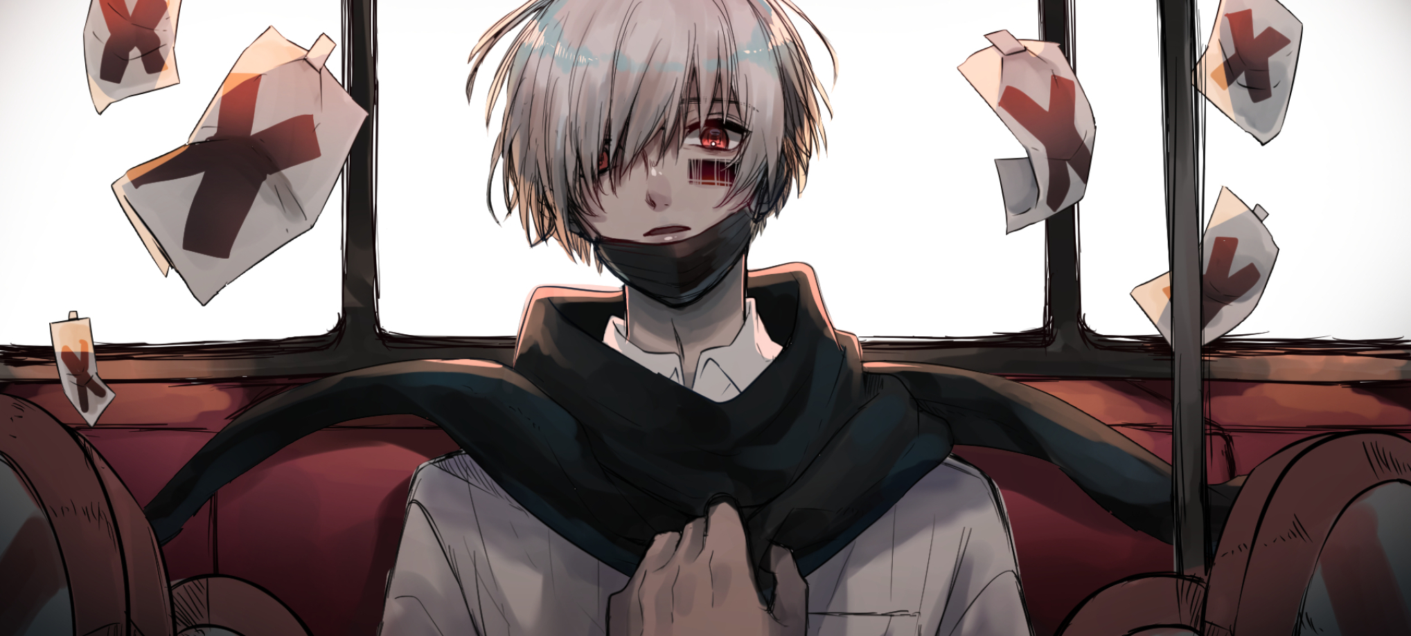 2037x919 Vocaloid Art Mafumafu 2037x919 Resolution Wallpaper, HD Anime ...