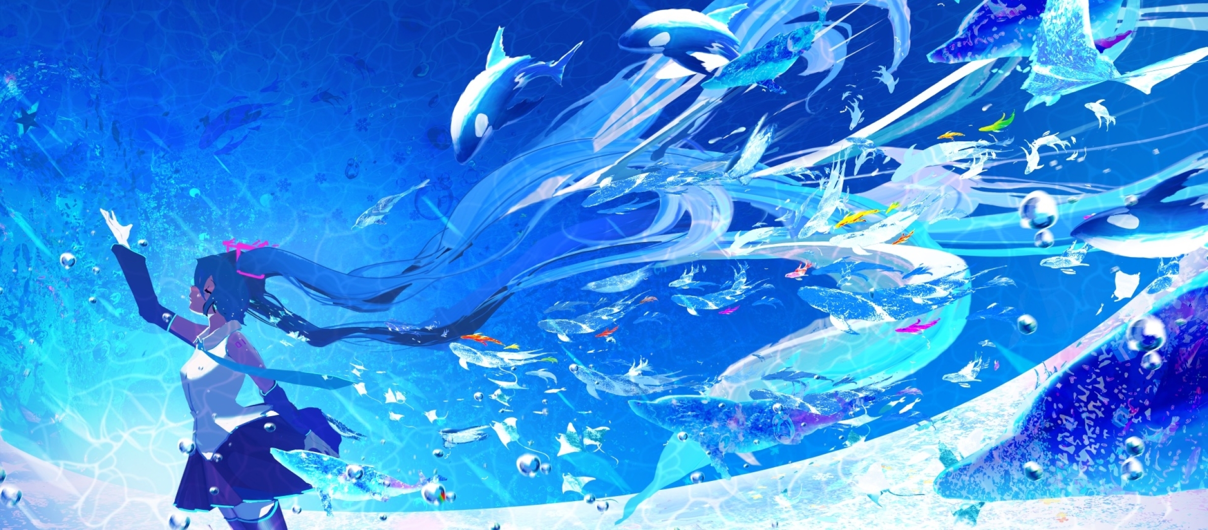 2460x1080 Vocaloid Hatsune Miku Cool 2023 Art 2460x1080 Resolution ...