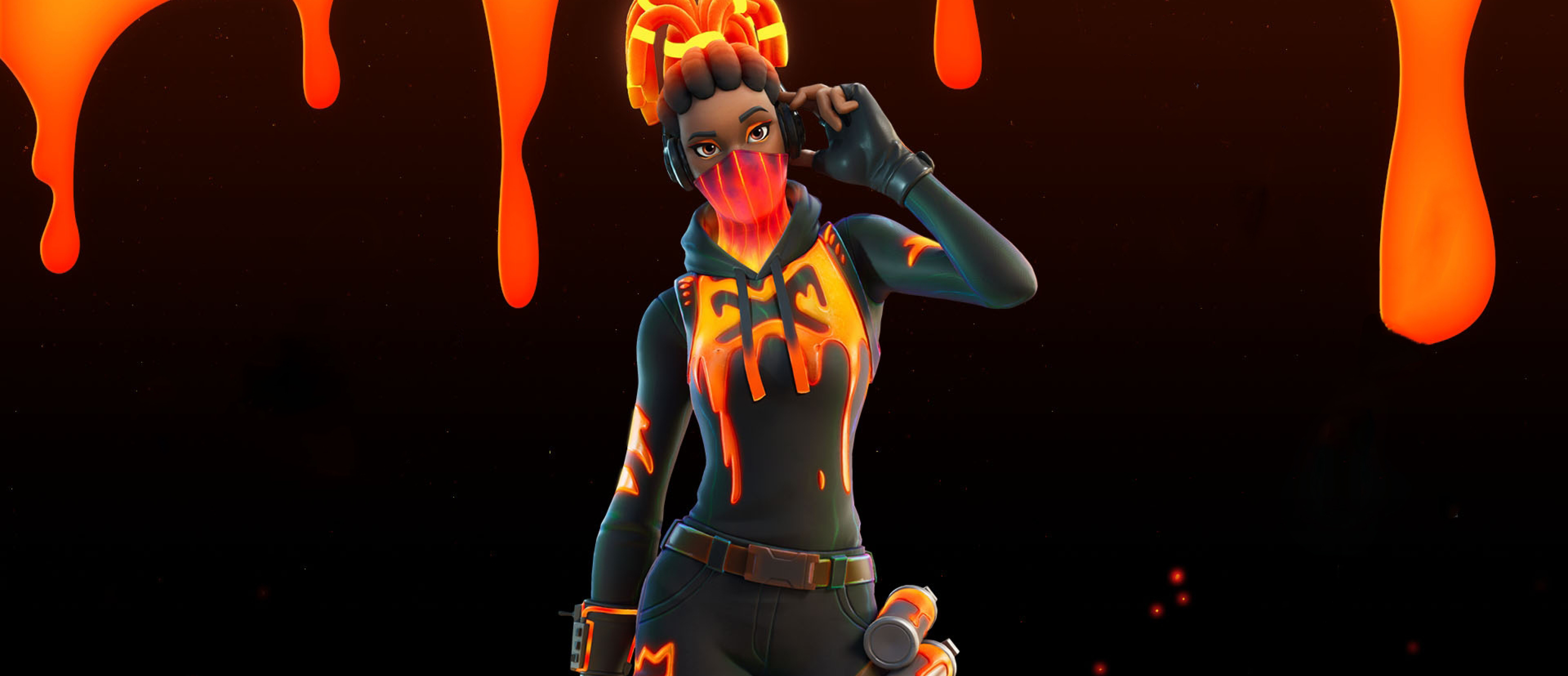 3340x1440 Resolution Volcanic Assassin Fortnite Cool 3340x1440 ...