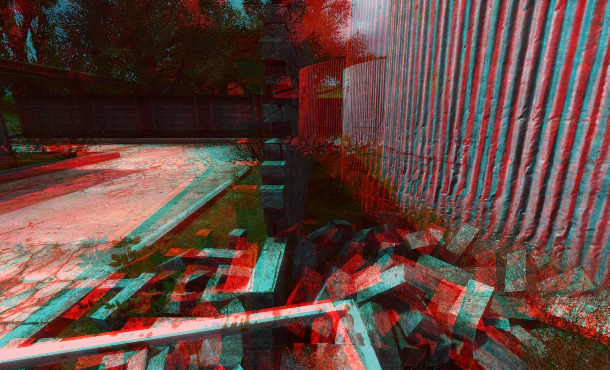 2000x1213 Resolution wall, 3d, anaglyph 2000x1213 Resolution Wallpaper ...