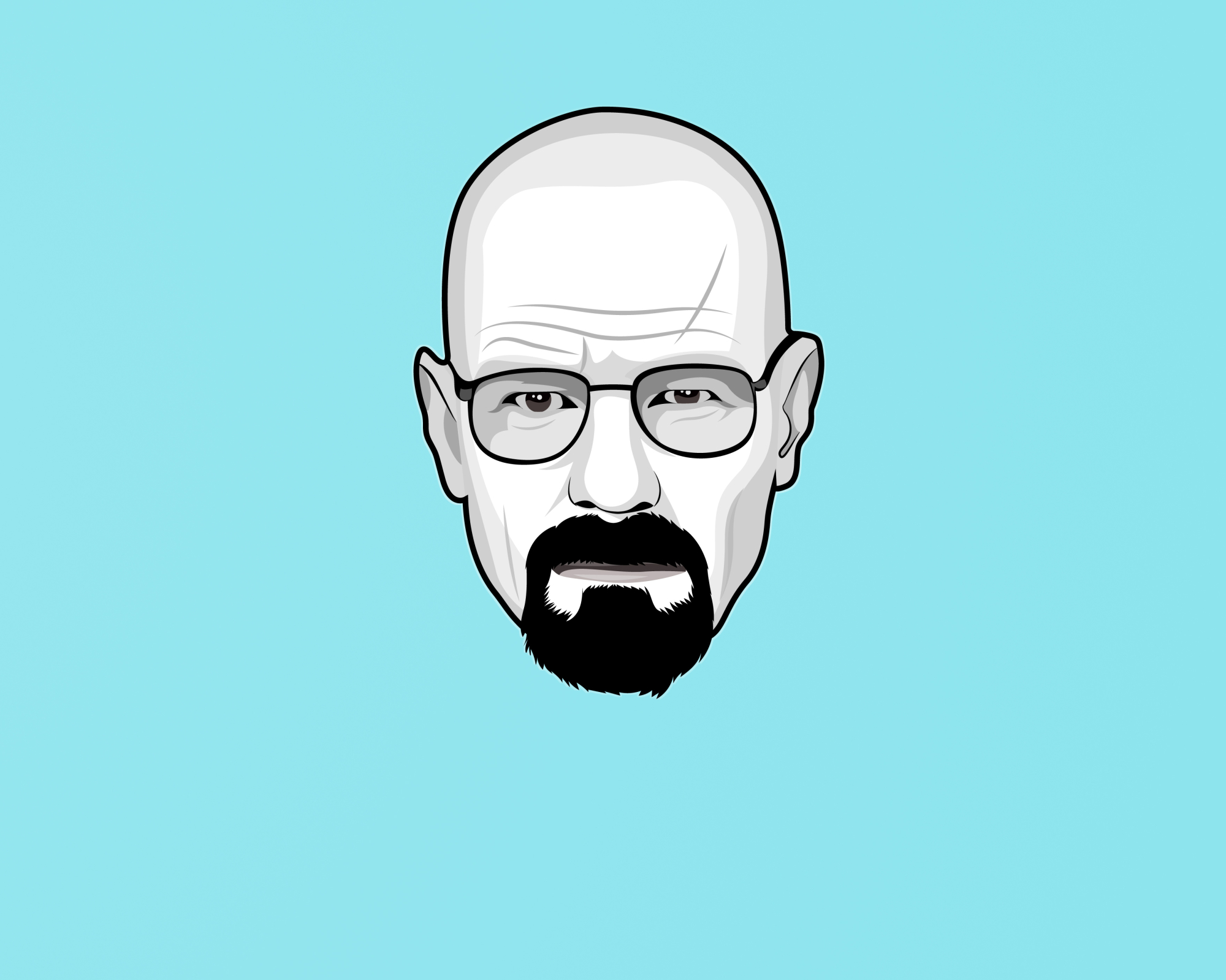 2000x1599 Resolution Walter White Minimalist 4K 2000x1599 Resolution ...